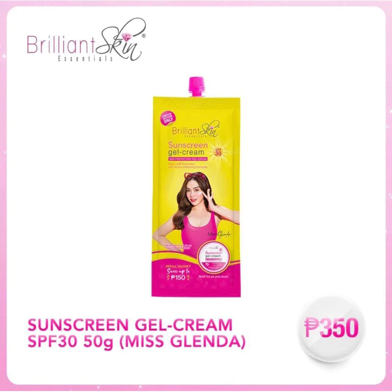 BRILLIANT SKIN ESSENTIALS-BRILLIANT SKIN SUNSCREEN GEL-CREAM 50G SPF 50 ...