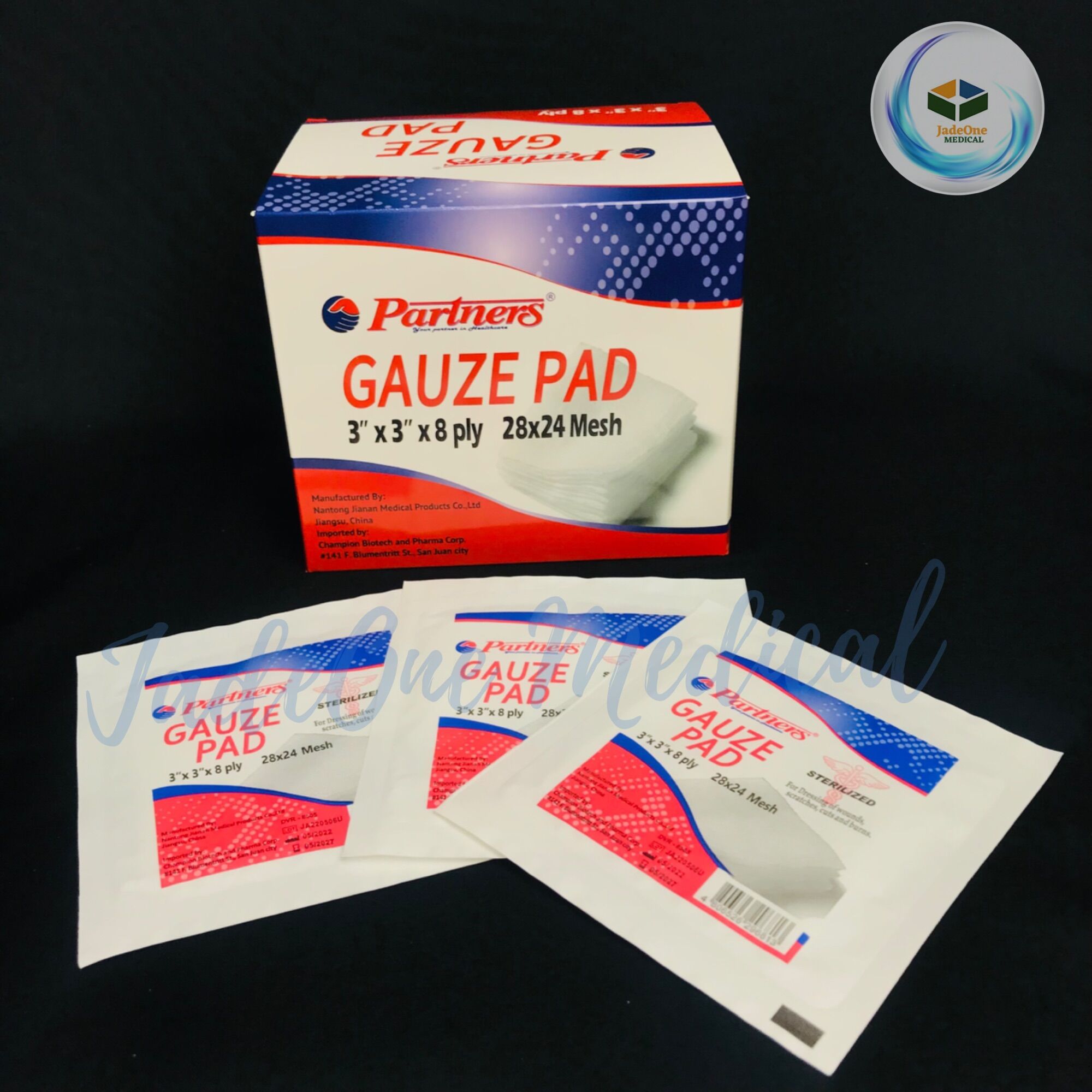 PARTNERS Sterile Gauze Pad (2x2, 3x3, 4x4) | Lazada PH