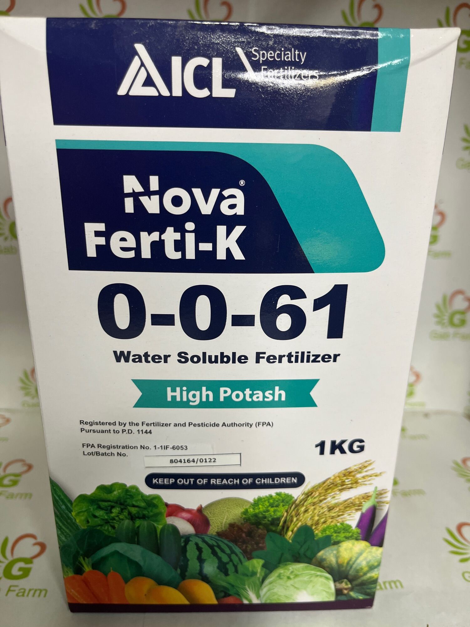Potassium Fertilizer 0-0-61 Nora Ferti-K 1kg | Lazada PH