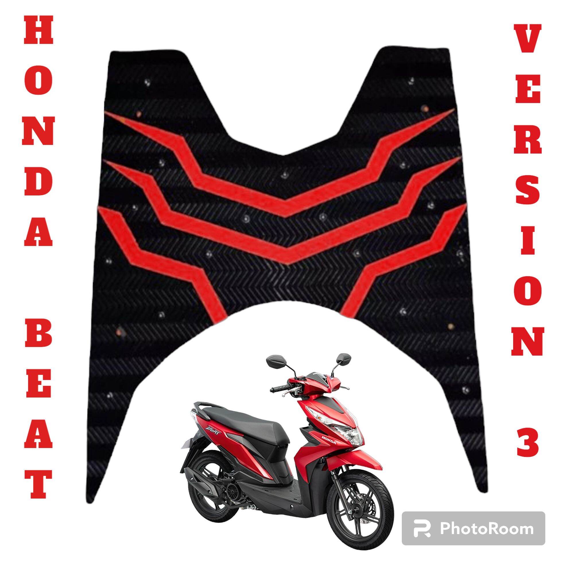 Honda Beat v3 2023 footboard Rubber Matting | Lazada PH