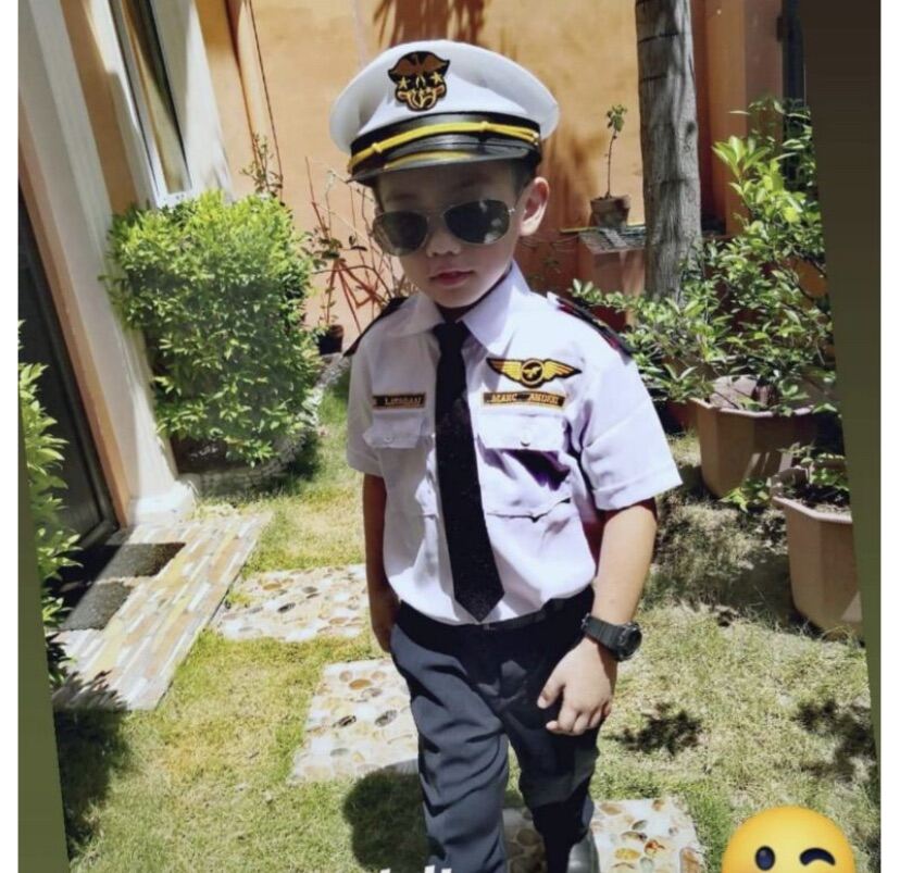 Pilot Costume for Kids with Free Personalized Name | Lazada PH