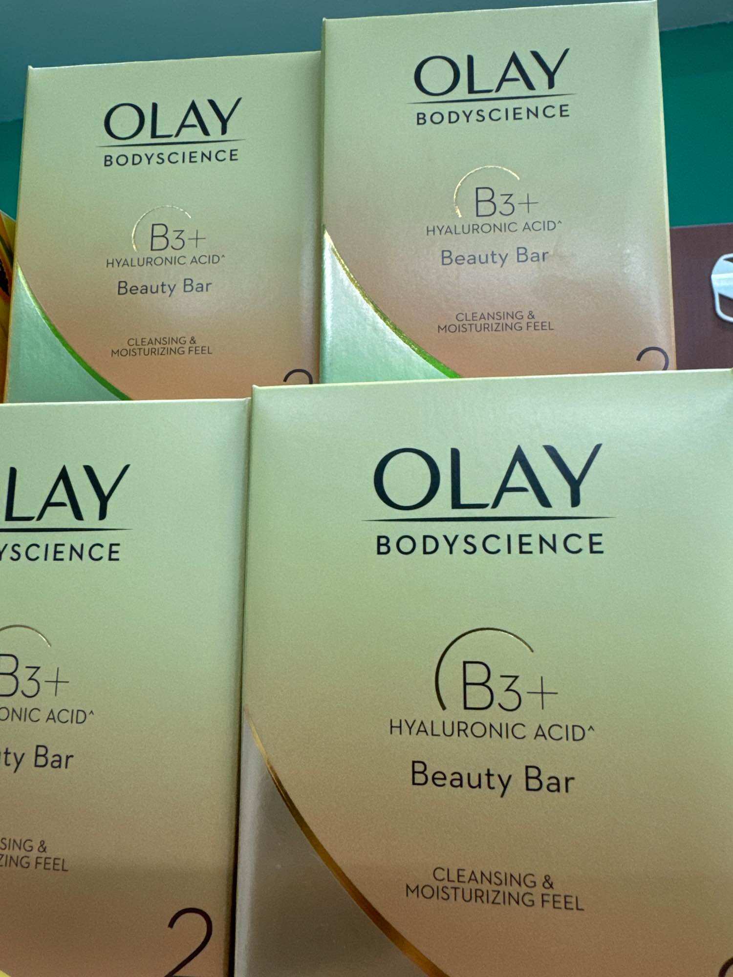 Olay Bodyscience Hyaluronic acid beauty bar cleansing and moisturizing ...