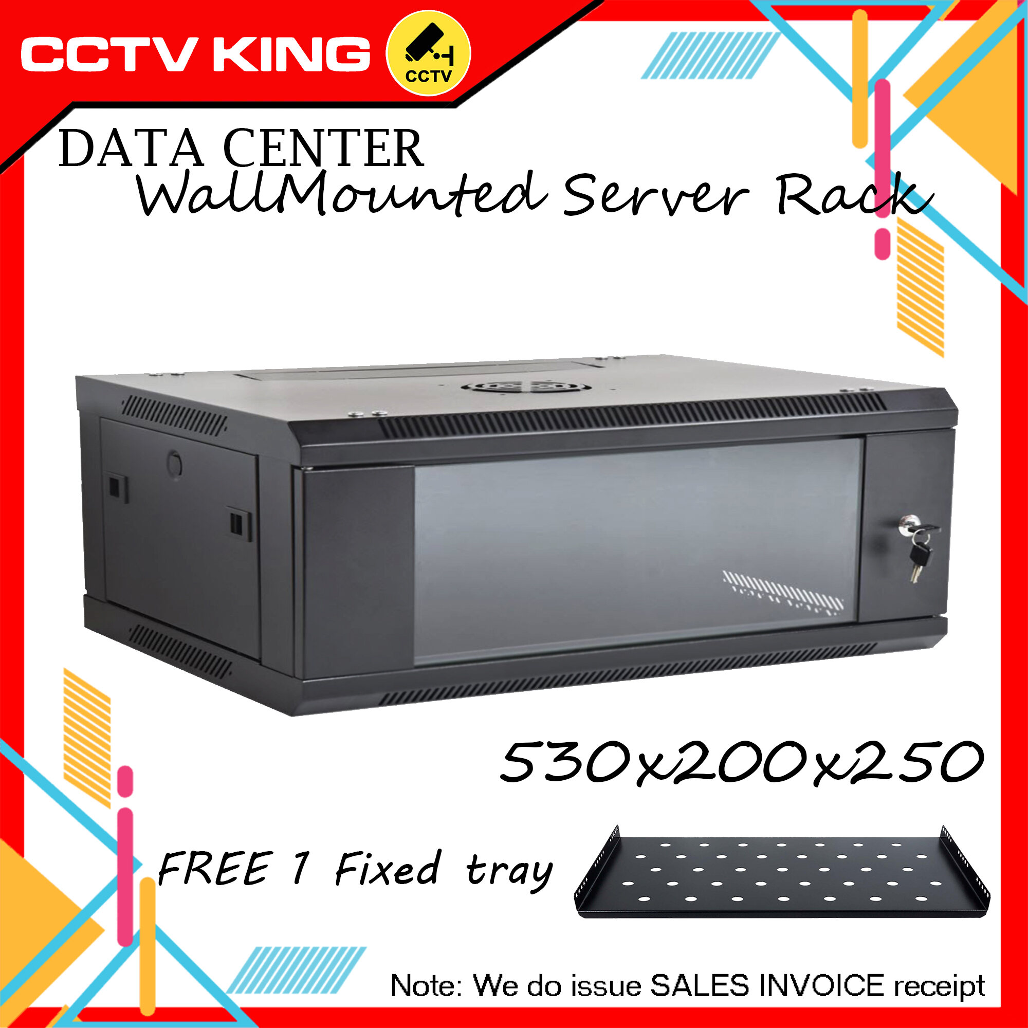 CCTV King 4U Data Rack / Server Cabinet / Data Cabinet / Server Rack ...