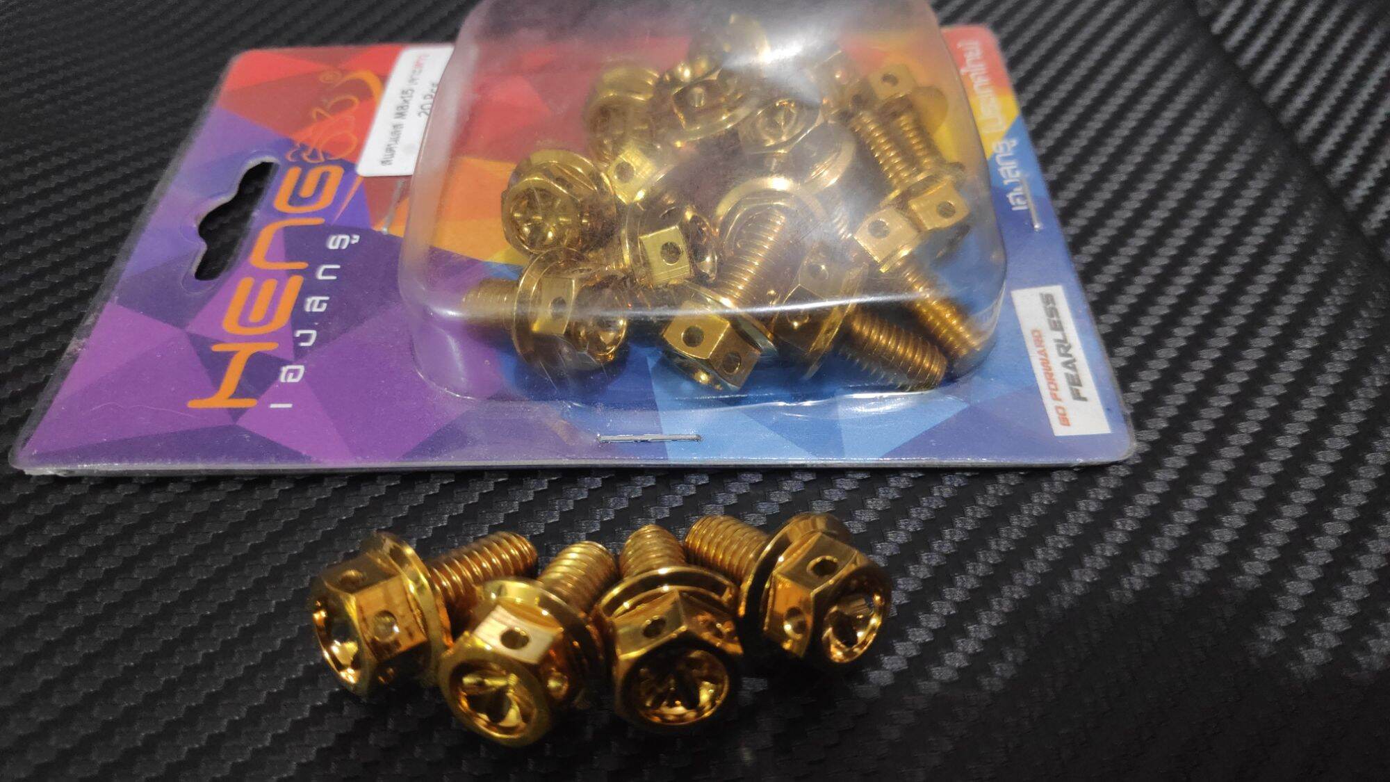 Heng Gold Bolt (SIZE: 8x15) Flower Type (SOLD PER PIECE) | Lazada PH