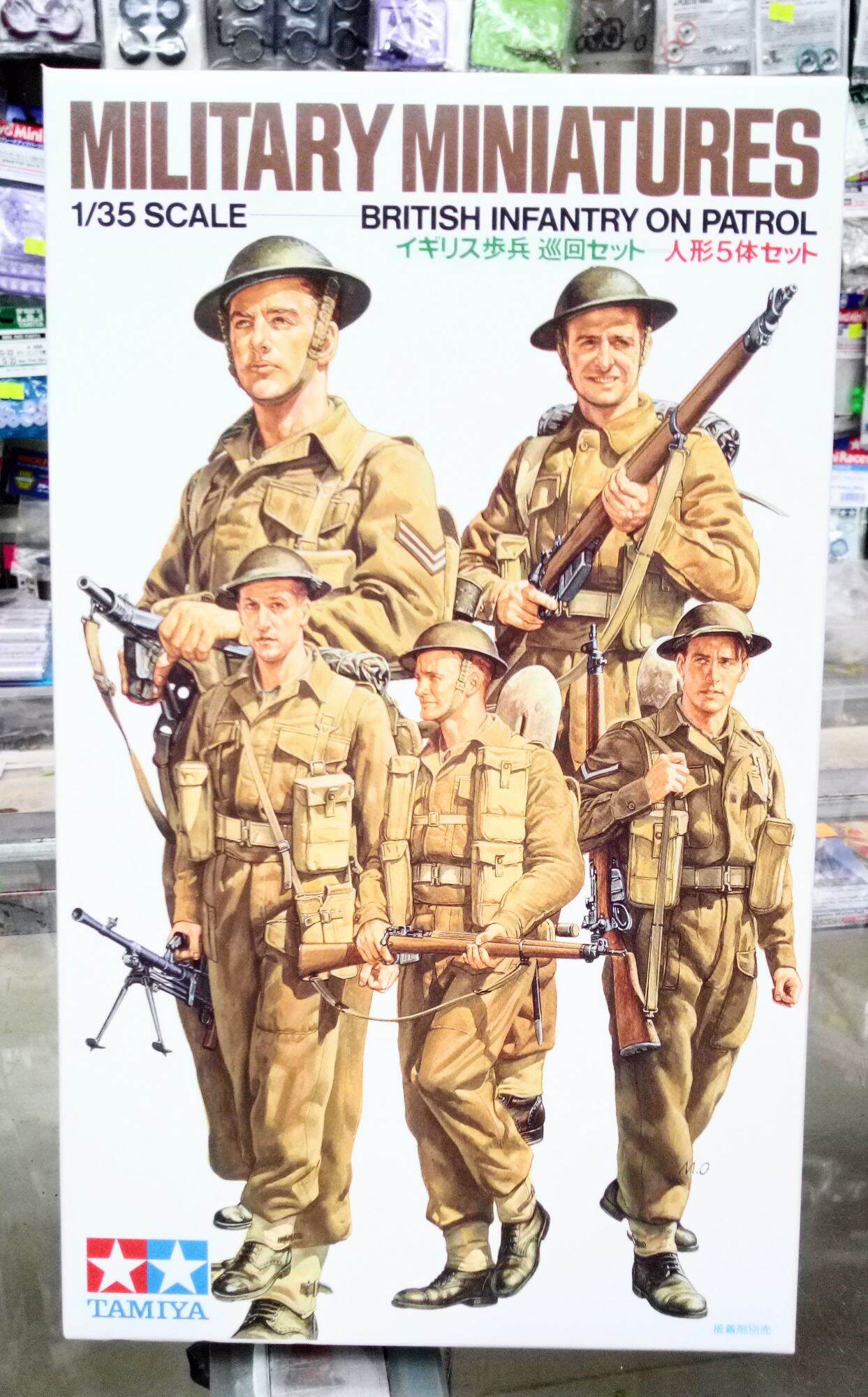 Tamiya 1/35 British Infantry On Patrol WW2 35223 | Lazada PH
