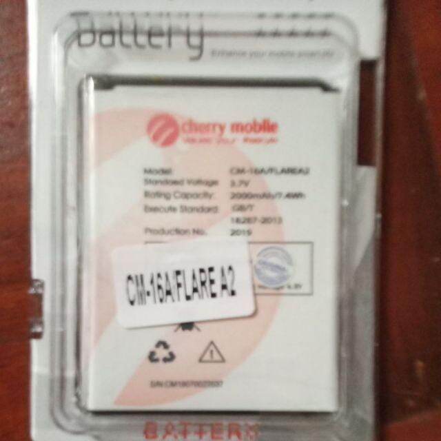 CHERRY mobile （CM-16A/ FLARE A2 }CHERRY MOBILE BATTERY | Lazada PH
