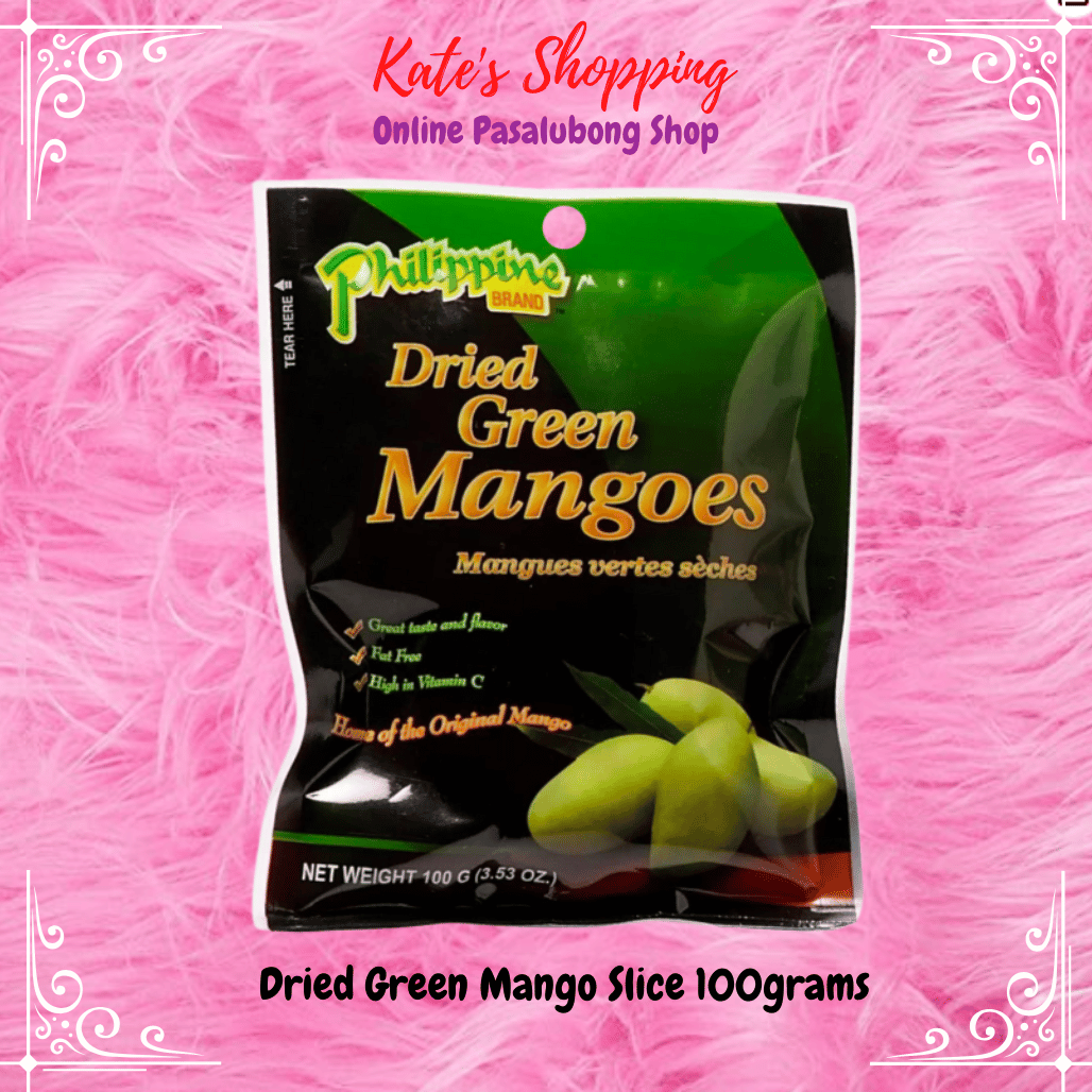 PHIL DRIED GREEN MANGO SLICE 100G | Lazada PH