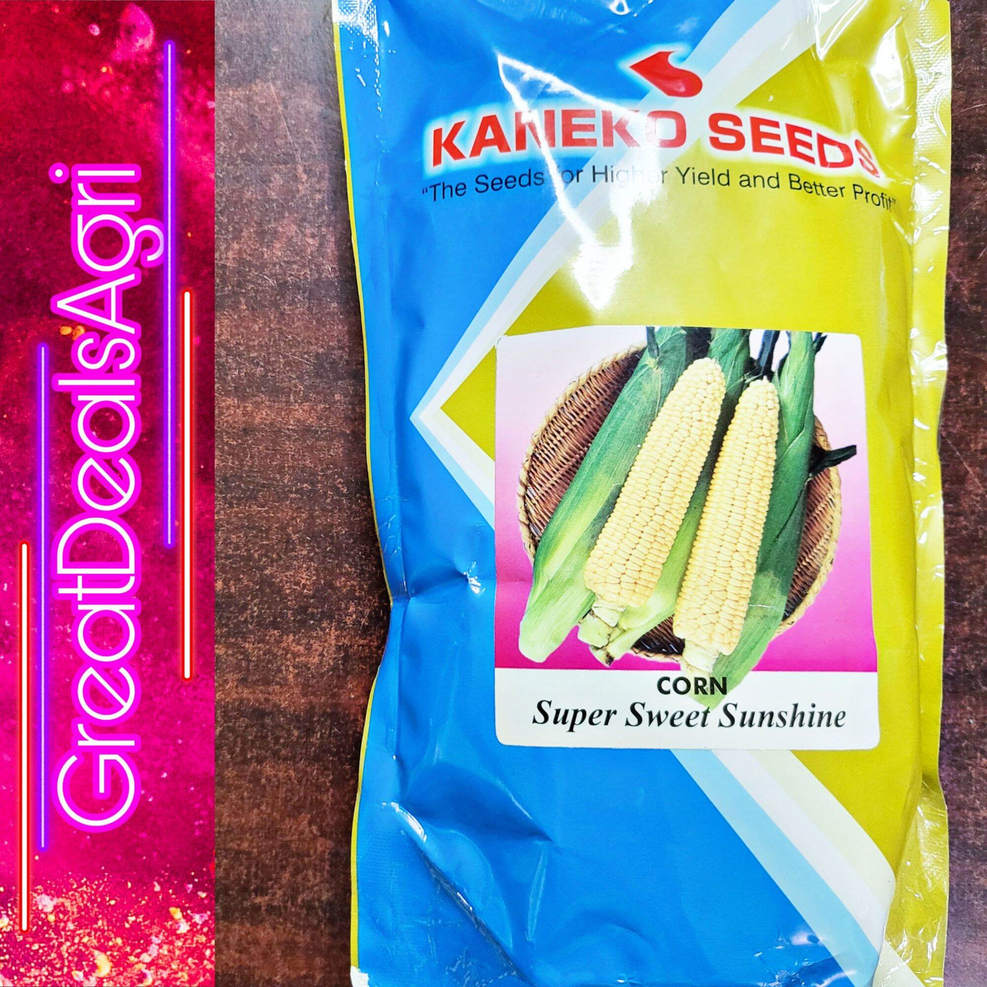 SUPER SWEET SUNSHINE CORN SEEDS ( 500 GRAMS OR HALF KILO) KANEKO SEEDS ...