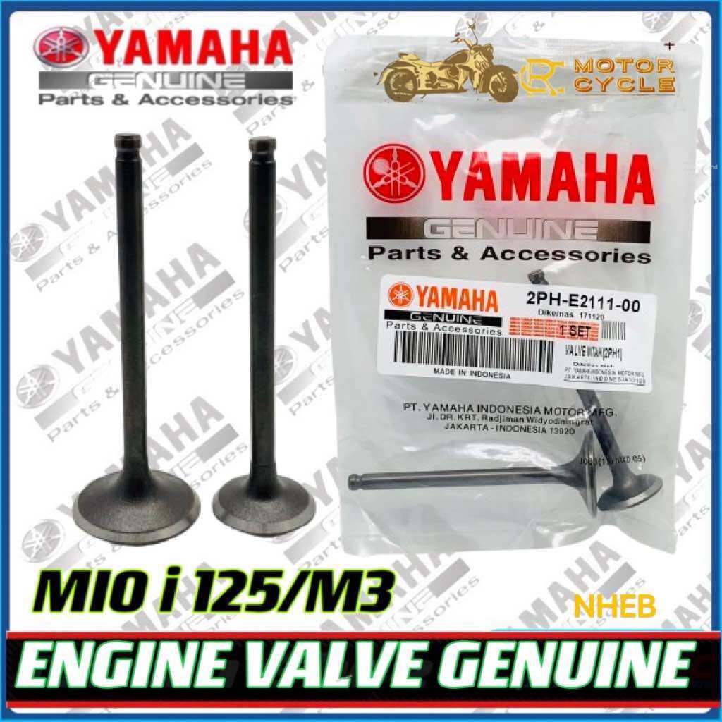 Genuine Engine Valve Set MIO/M3/Mio I 125 / Mio Soul I 125 / Mio Soul I ...
