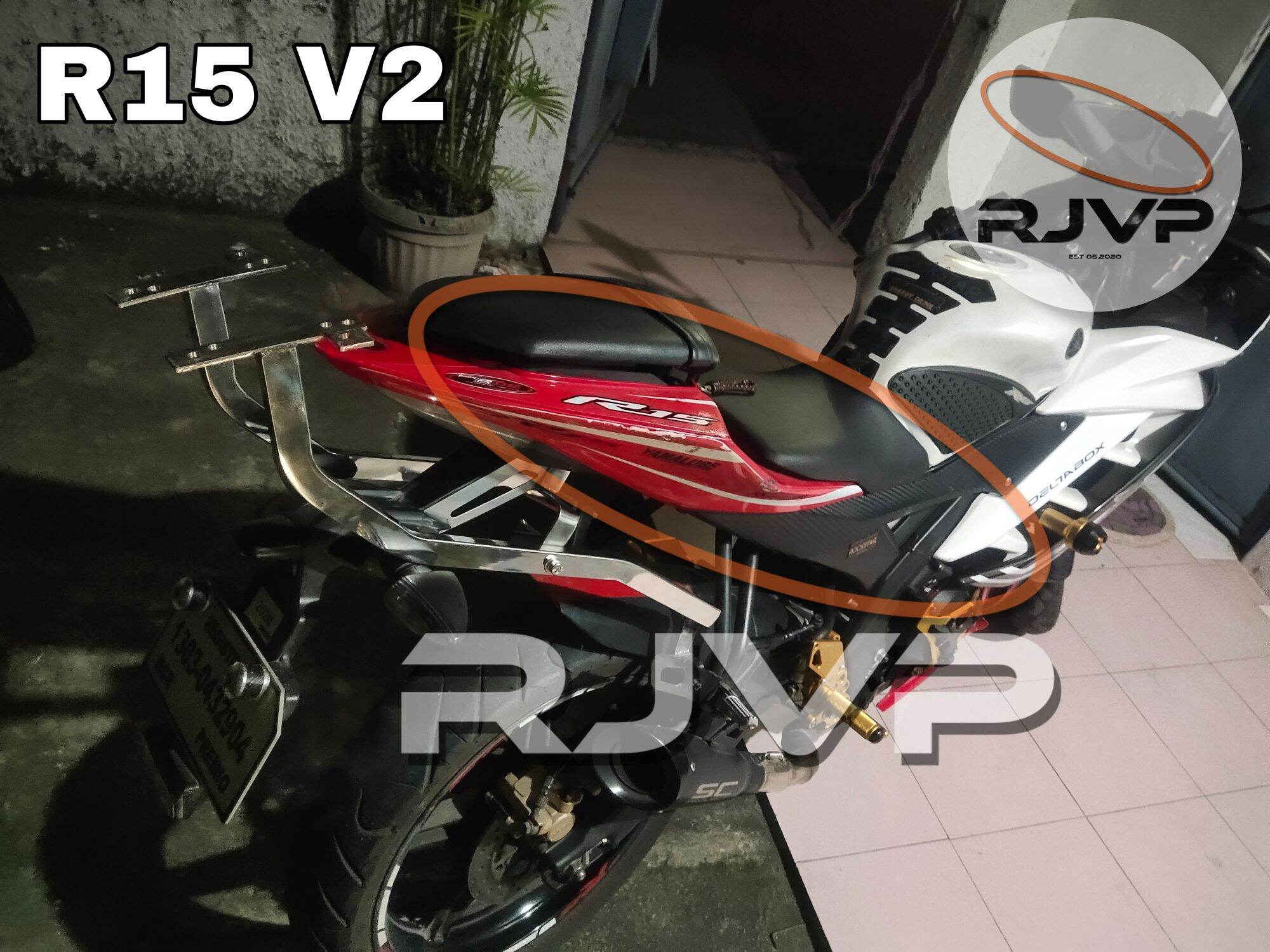 Yamaha R15 V2, V3 HRV Bracket Heavy Duty Bracket Pure Stainless 304