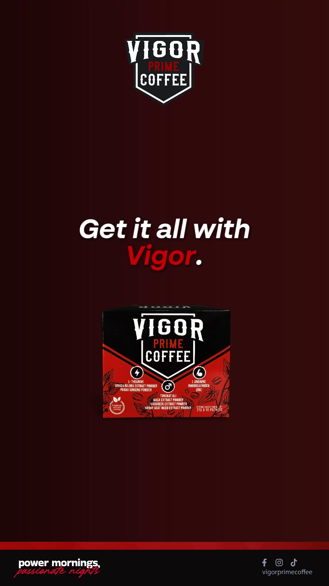 Vigor Prime Coffee – Testosterone Boosting Functional Coffee Mix for ...