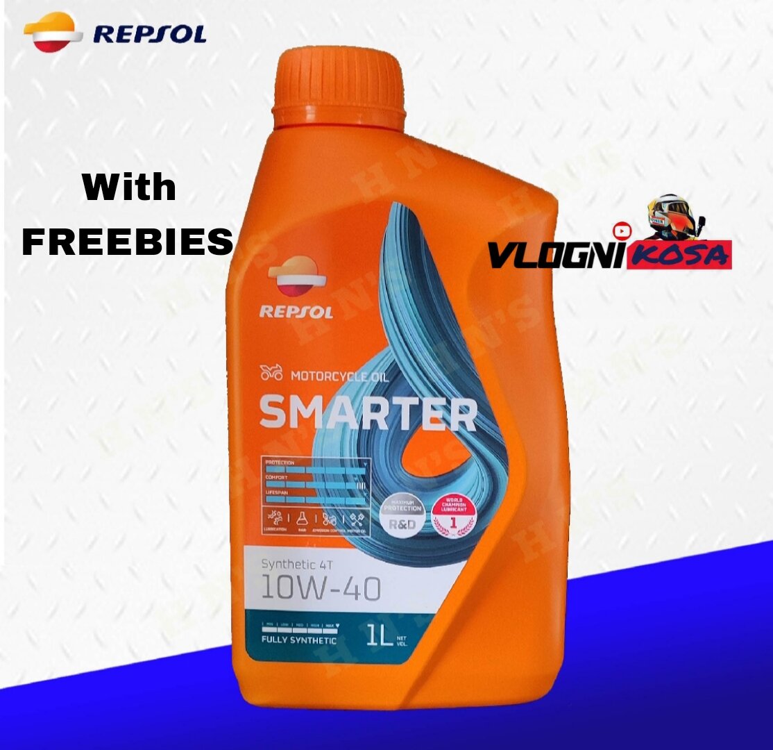 Repsol 10w40 fully synthetic for scooter underbone and Bigbike | Lazada PH