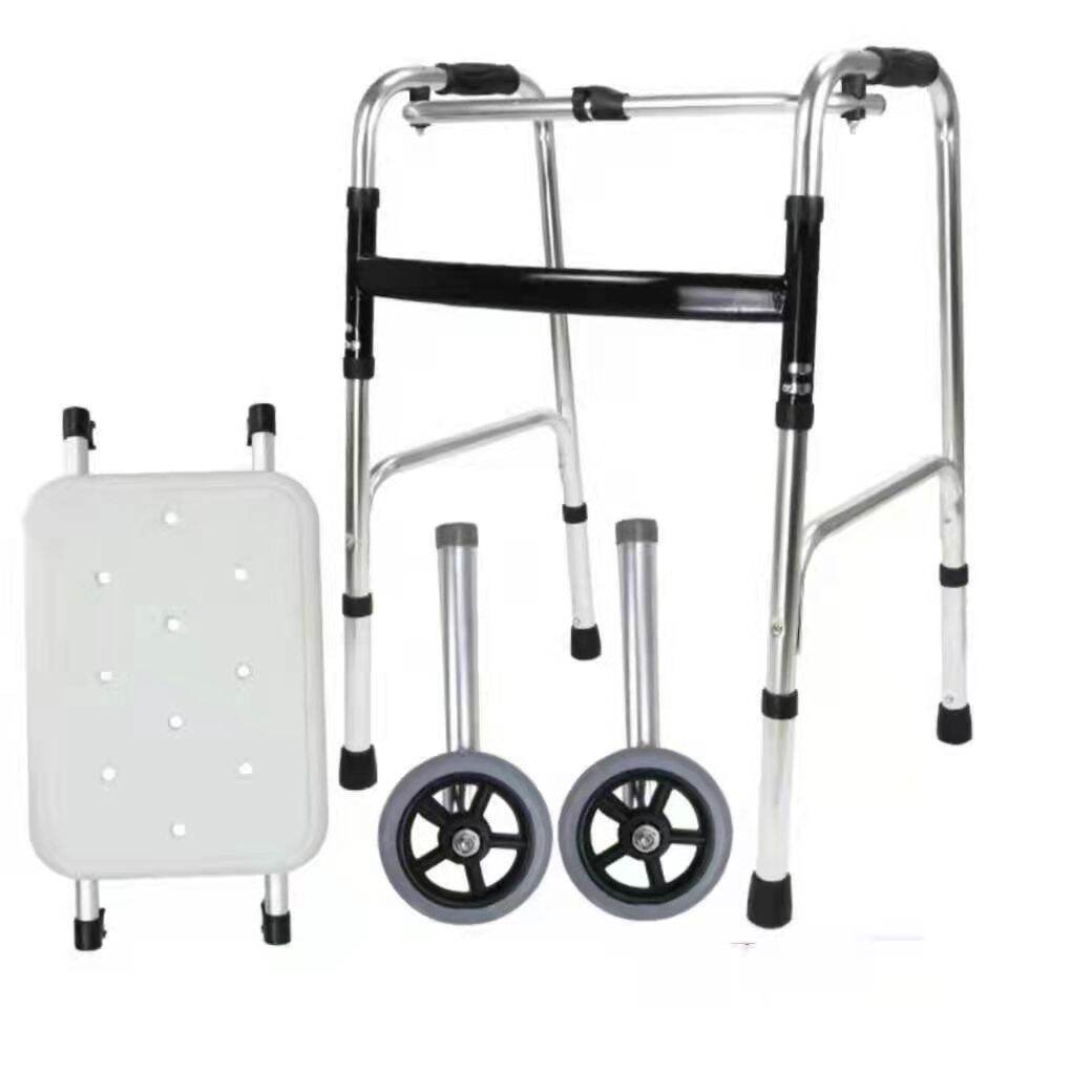 Elderly Walker with Wheels Elderly Walking Aids Walker Walking Frame ...