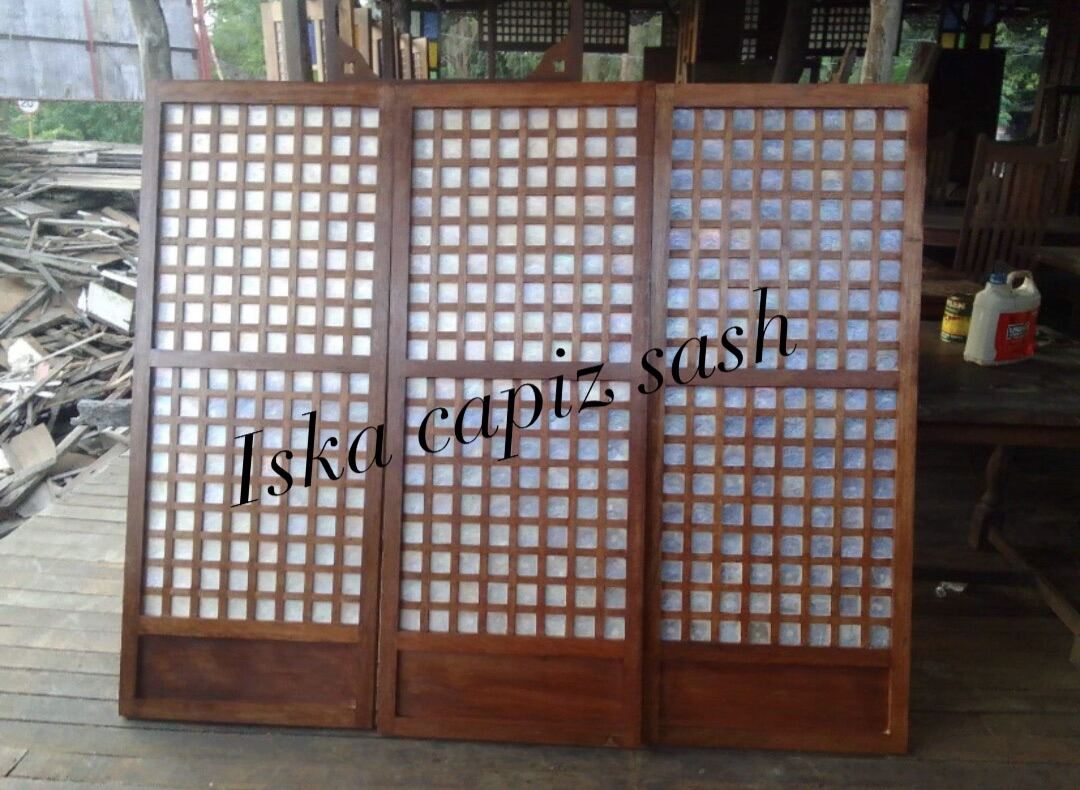Capiz window 2ft x 5ft sold per panel (pc) | Lazada PH