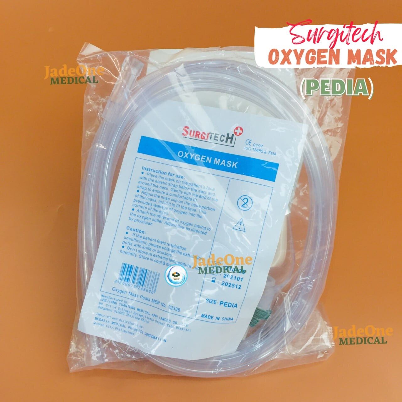 SURGITECH Oxygen Mask | Lazada PH
