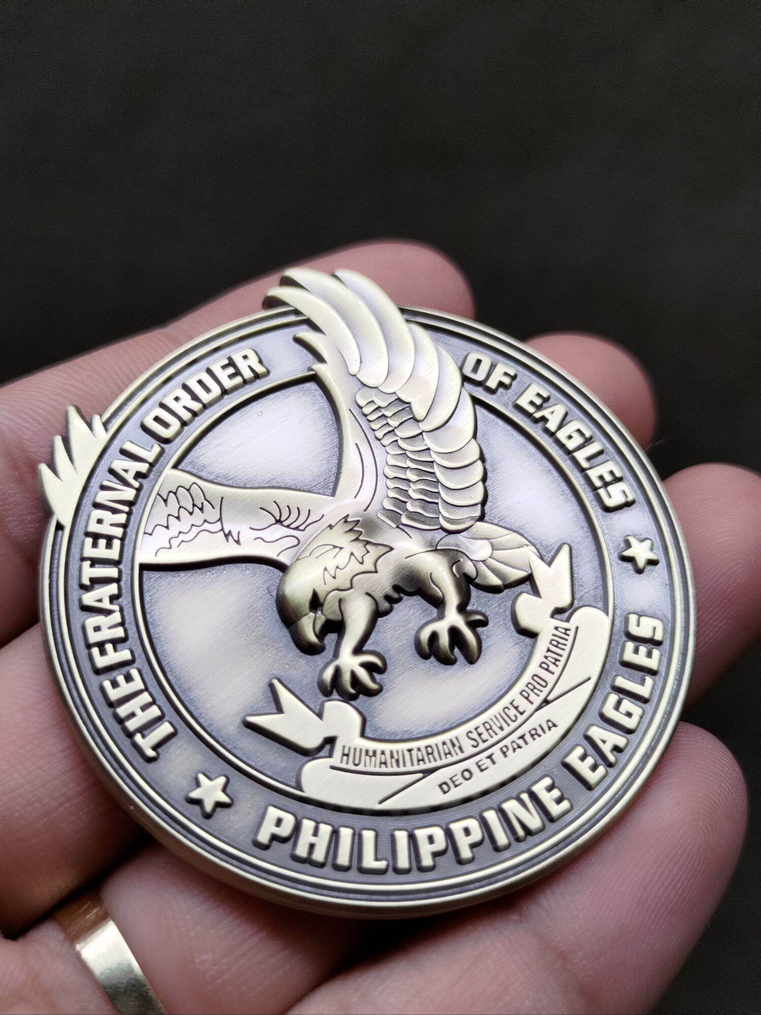 Eagles 2" Emblem 3D and Thick, The Fraternal Order of Eagles Emblem ...