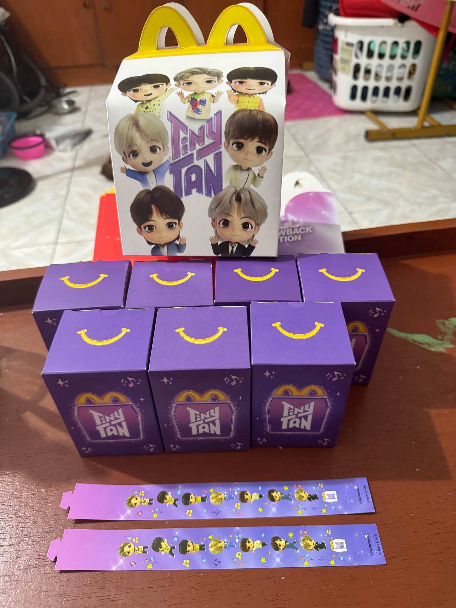 TinyTAN BTS x McDonald’s MCDO Happy Meal 2025 Blind box Tiny tan BTS ...