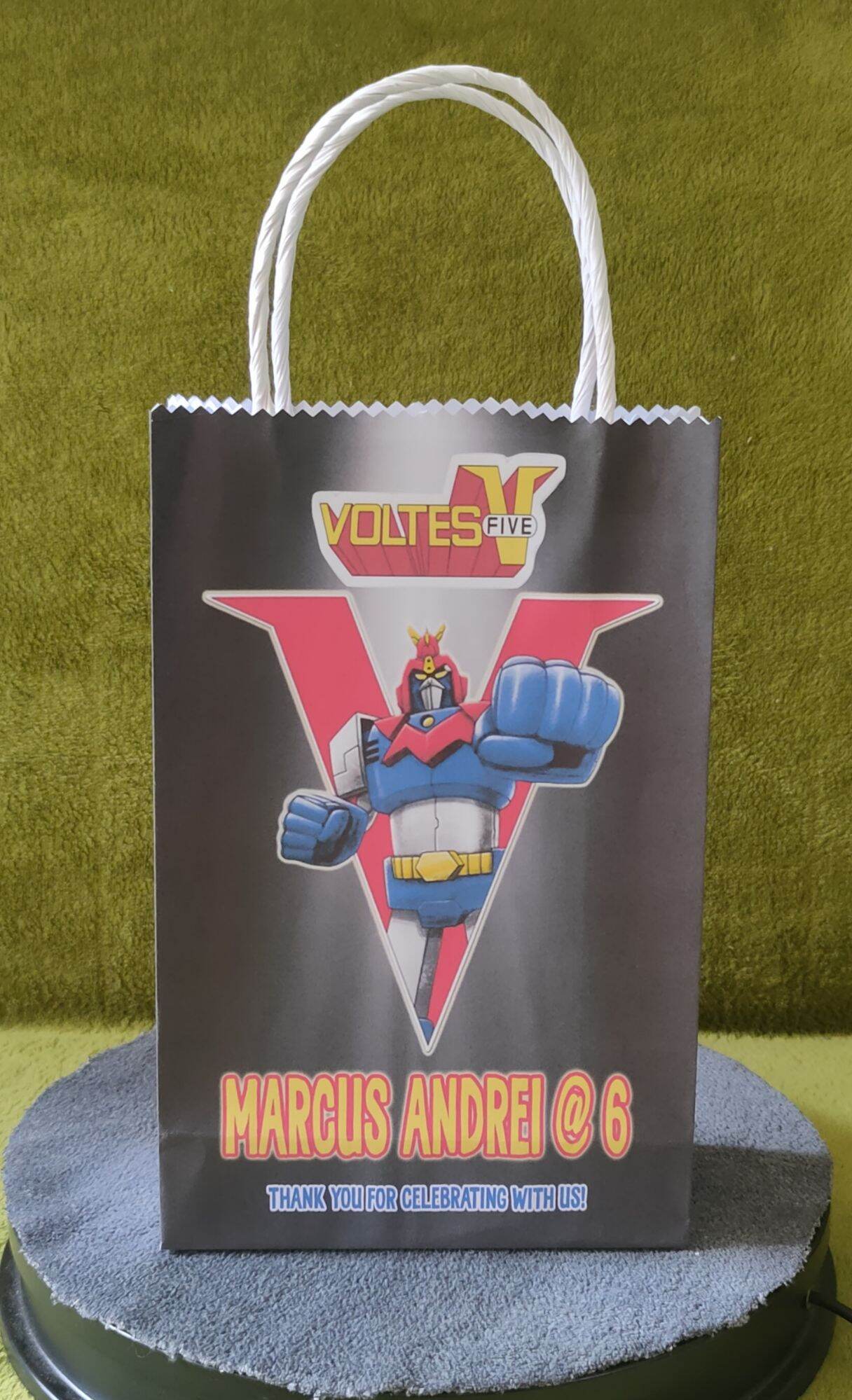 Voltes V Free Customize Name Lootbag sold per 10pcs | Lazada PH