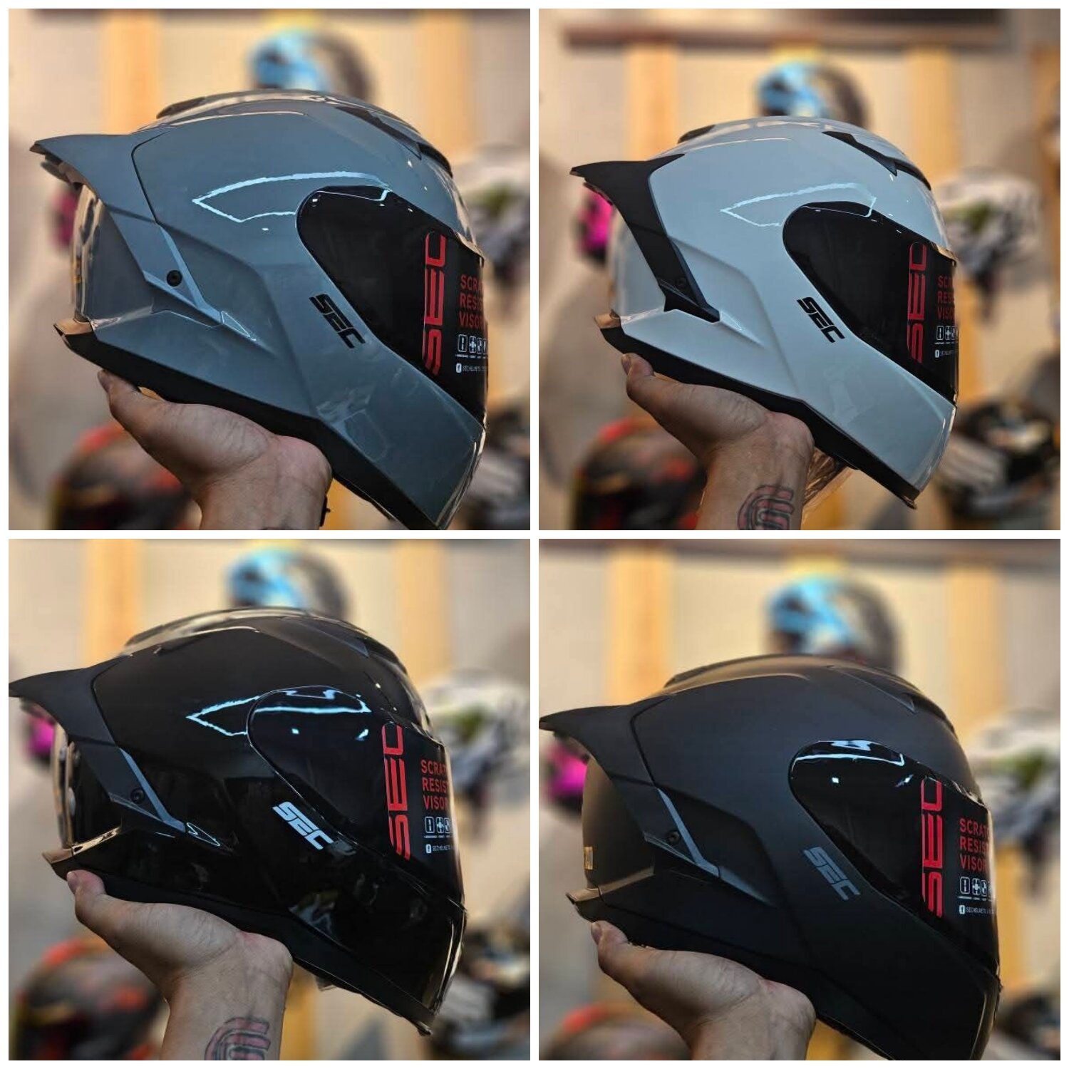 SEC ACE HELMET FULLFACE ORIGINAL | Lazada PH