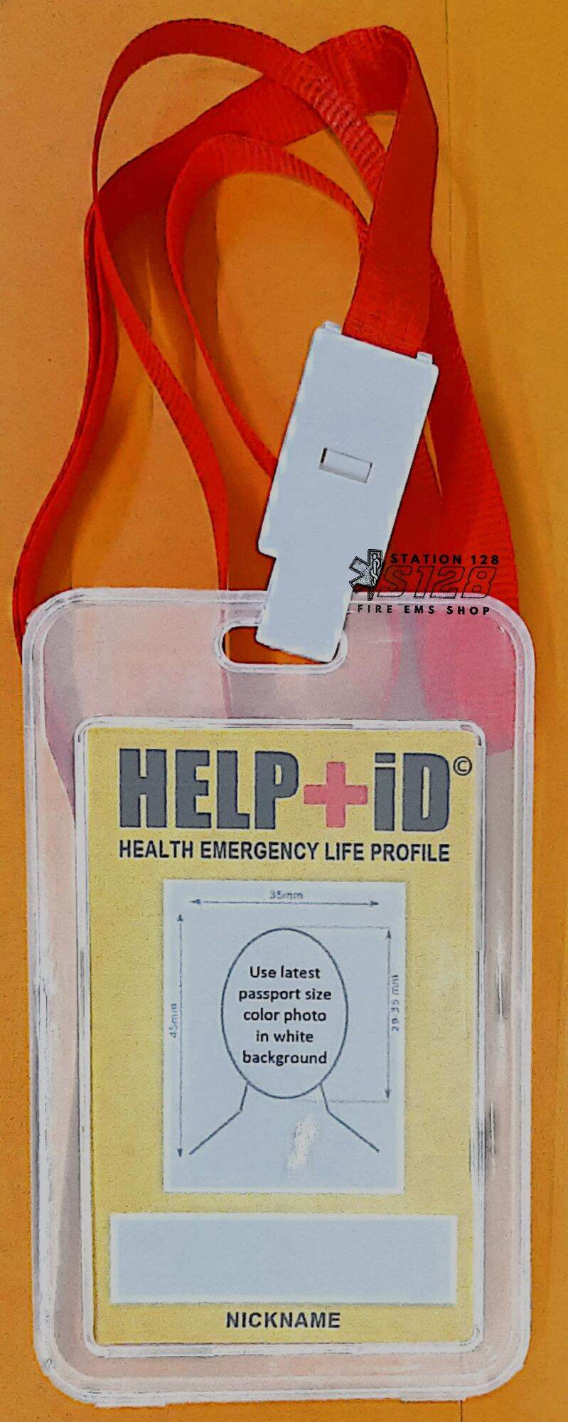 Help + ID Vertical Plastic Lockable ID-Card Holder | Lazada PH