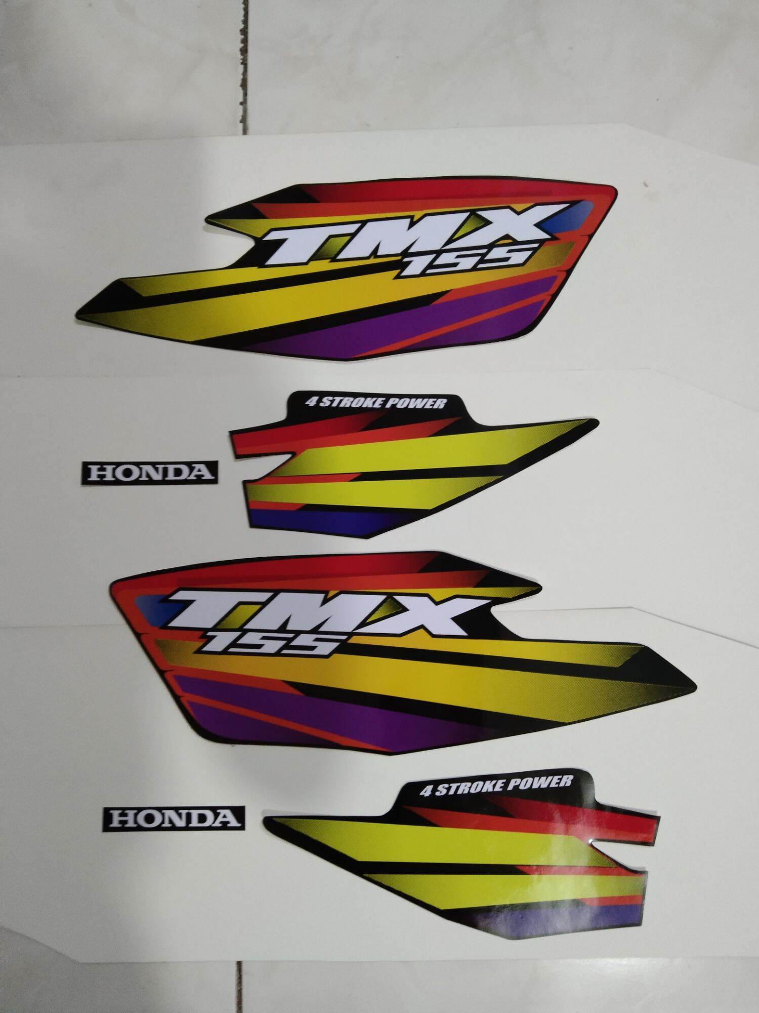 TMX MULAWIN BLACK STOCK DECALS | Lazada PH