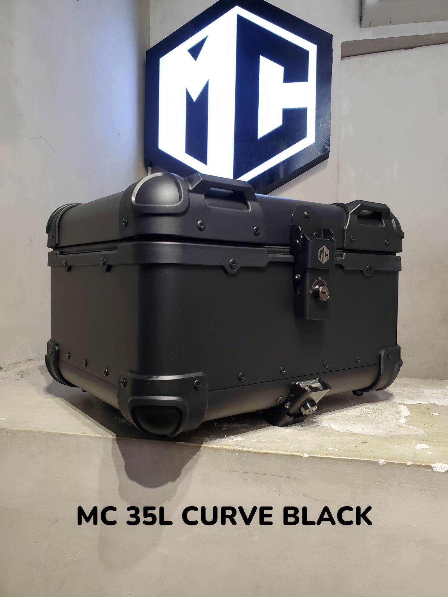MC KRAKEN 35L ALLOY TOP BOX (LIFETIME WARRANTY, FREE MC CAP) | Lazada PH