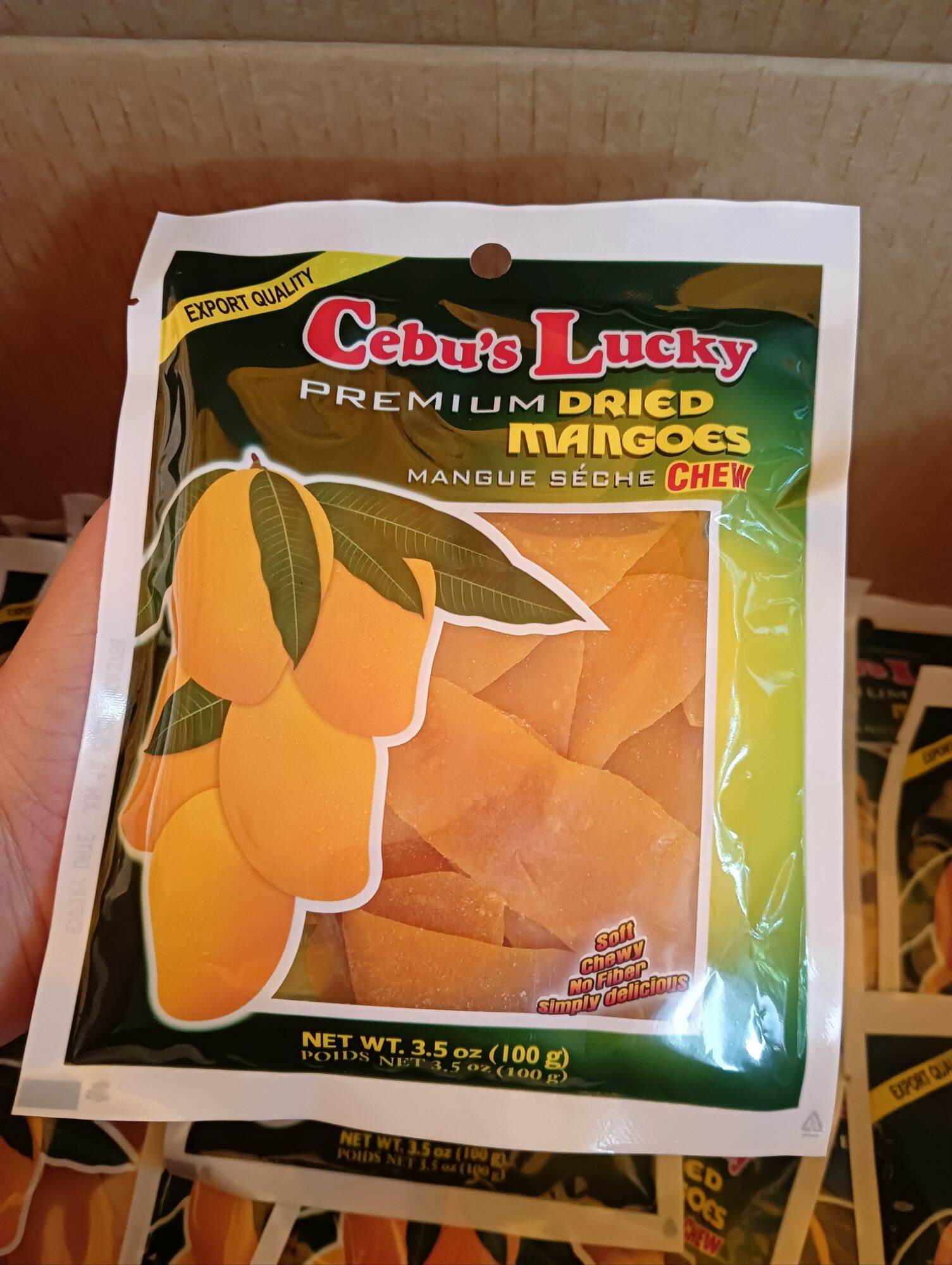 Cebu lucky Premium dried mango 100 grams. from cebu | Lazada PH
