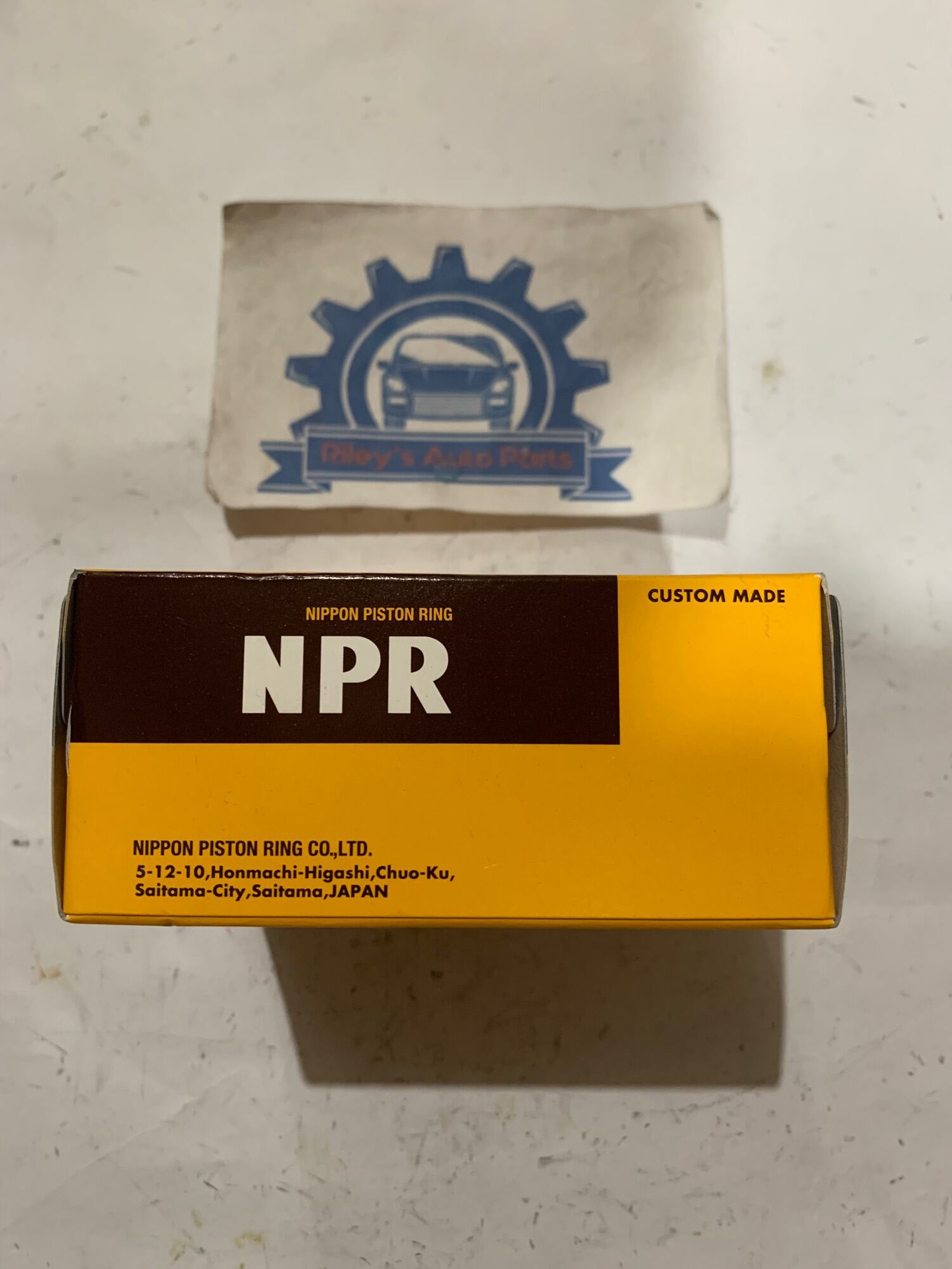 NPR PISTON RING SET STD/0.25 SIZE TOYOTA HILUX/HIACE/REVO 2L ENGINE ...