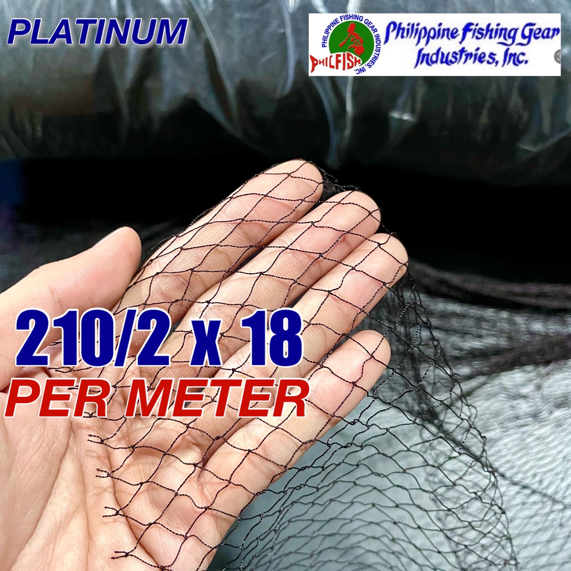 Per Mtr | PAMO / TORAY Multifilament Fishing Net | | Lambat | Nylon ...
