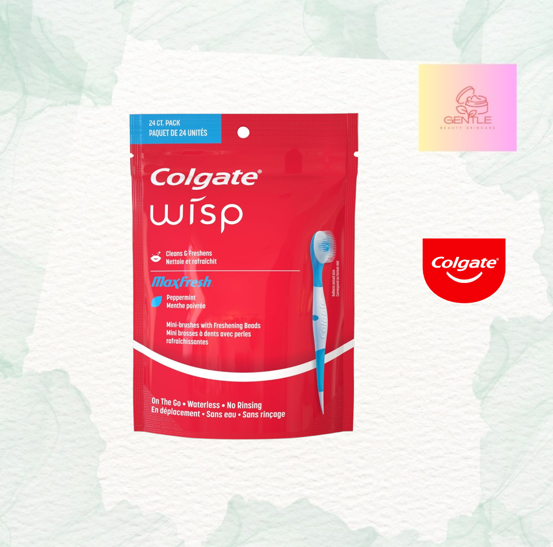 Colgate Max Fresh Wisp Disposable Mini Travel Toothbrushes Peppermint 24 Count Lazada Ph