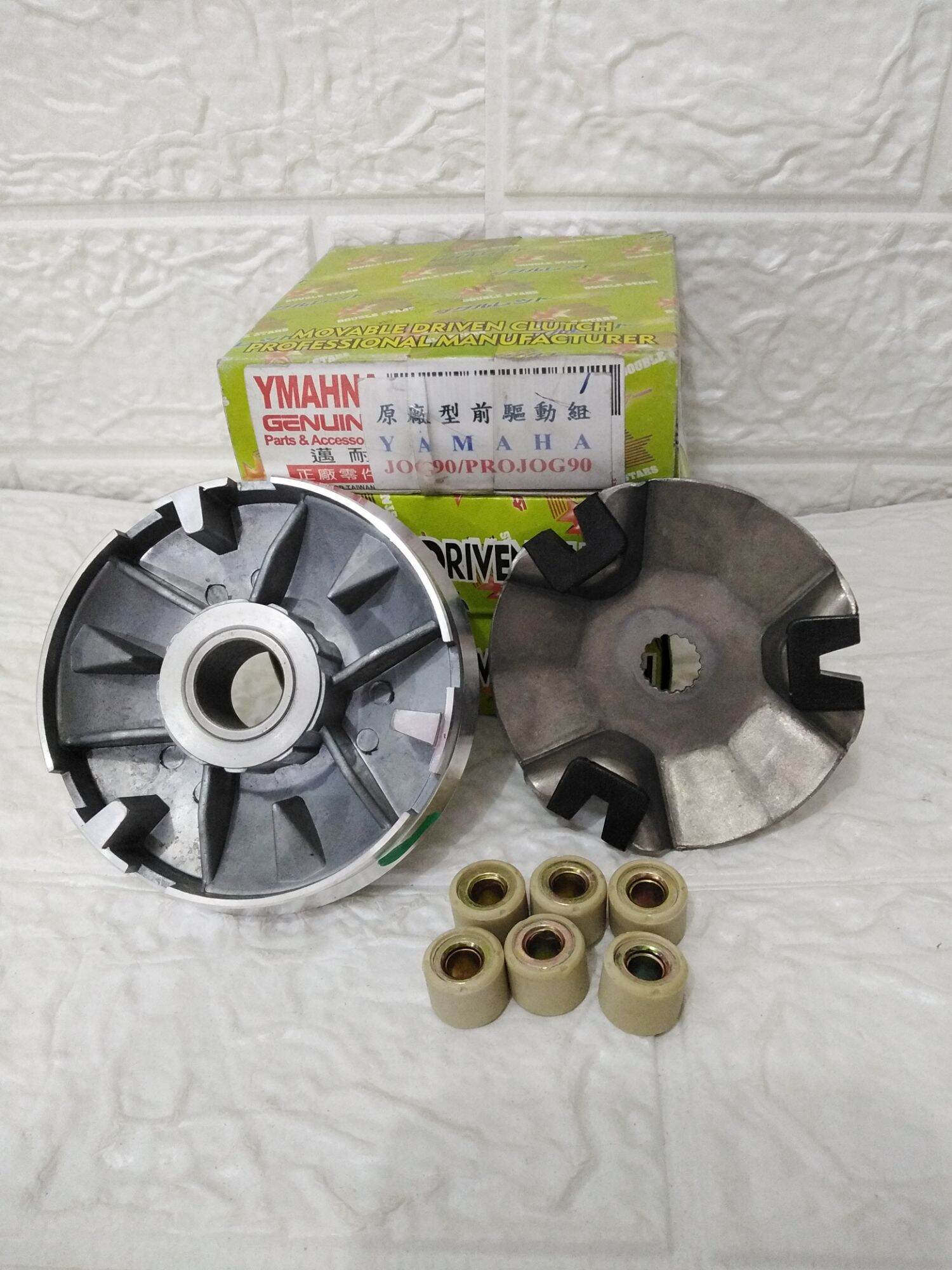 JOG 90CC PULLEY KIT WITH BACK PLATE, ROLLERS, PULLEY GUIDE | Lazada PH