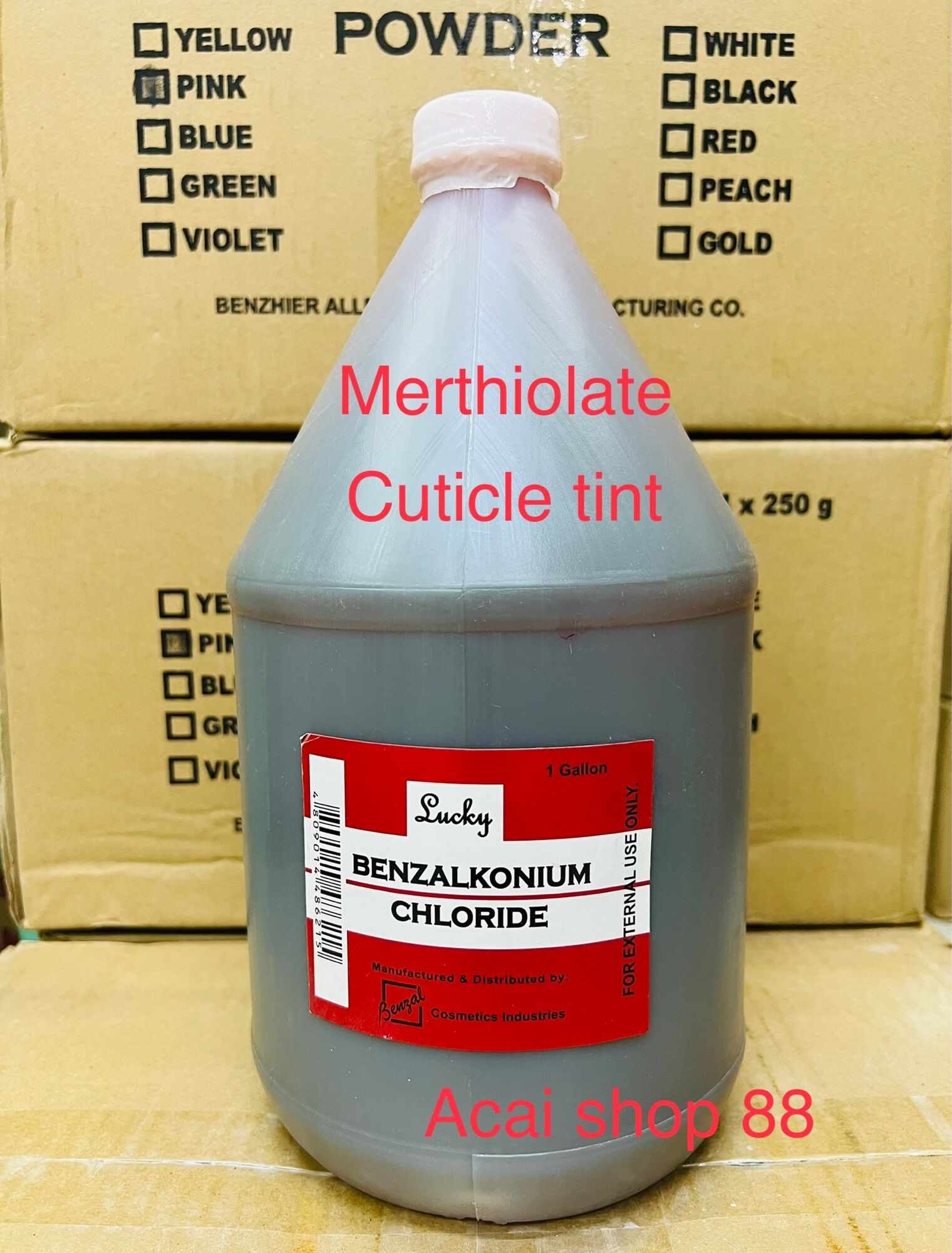 Merthiolate nail cuticle tint merthiolet 1 galon | Lazada PH