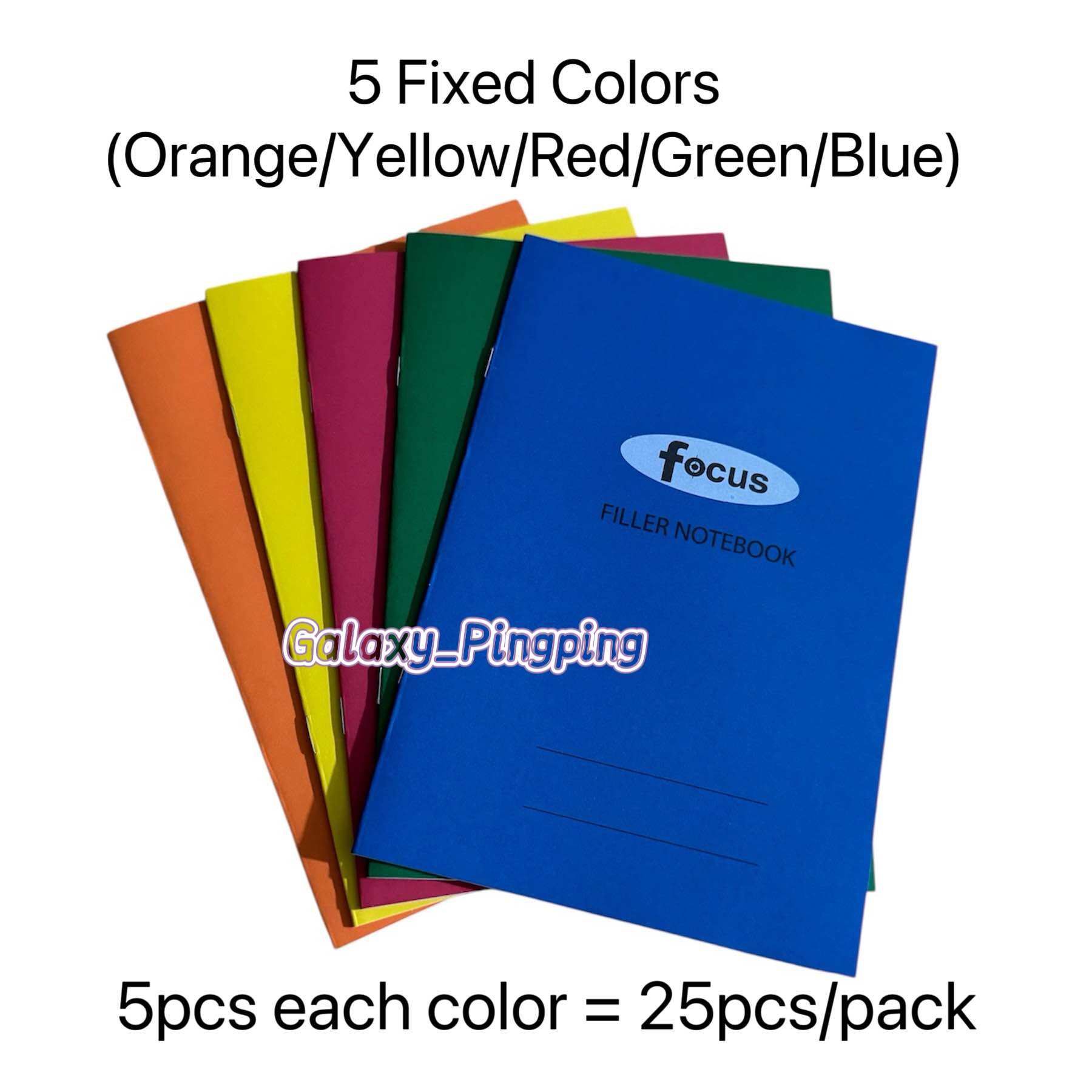 A5 / B5 Focus Filler Notebook (25pcs/pack) | Lazada PH