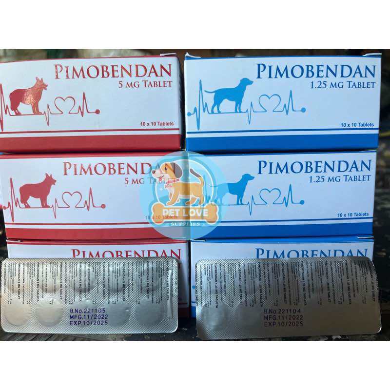 Pimobendan 1.25mg and 5mg for Dogs (10 pcs) | Lazada PH