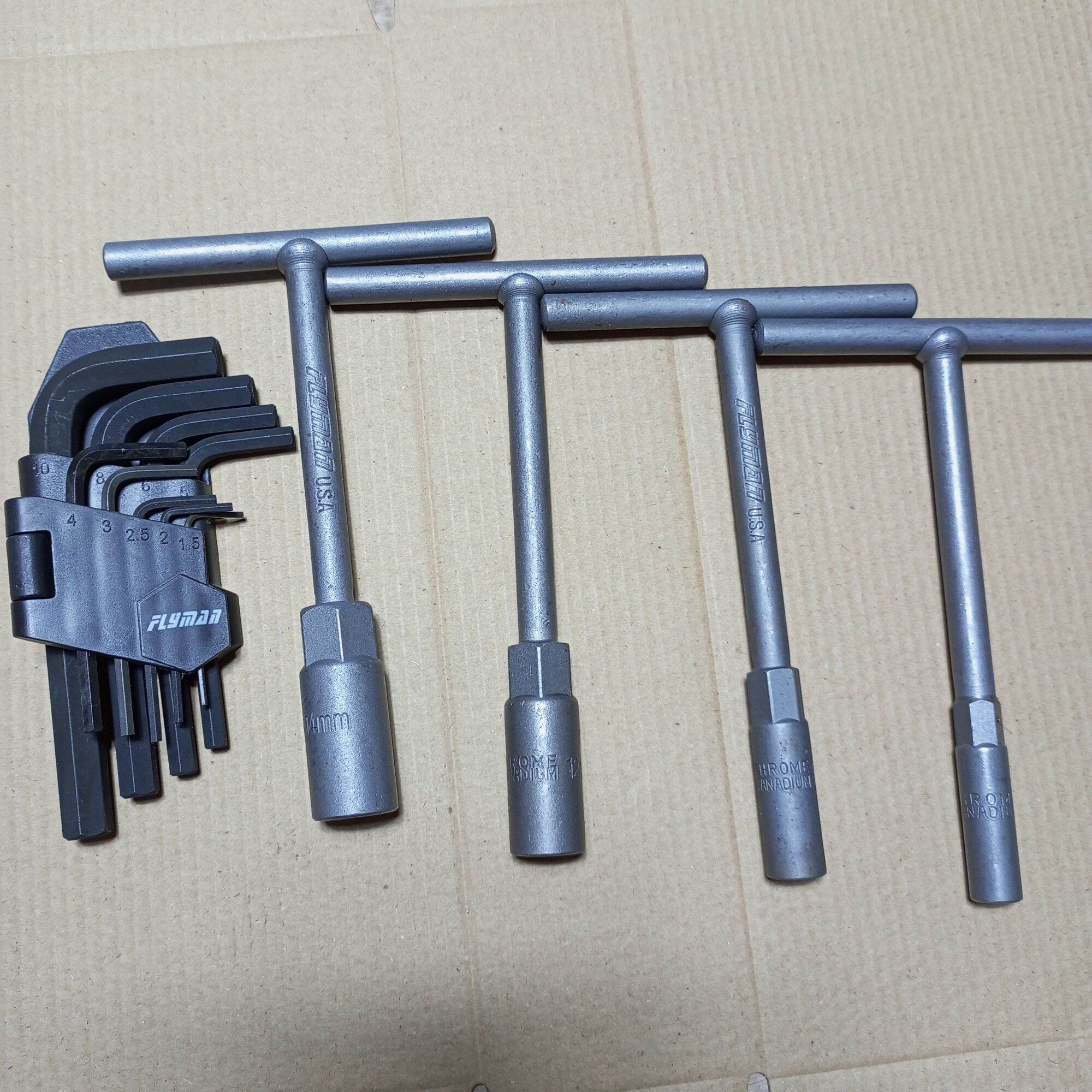 Allen wrench and t wrench set FLYMAN tools | Lazada PH