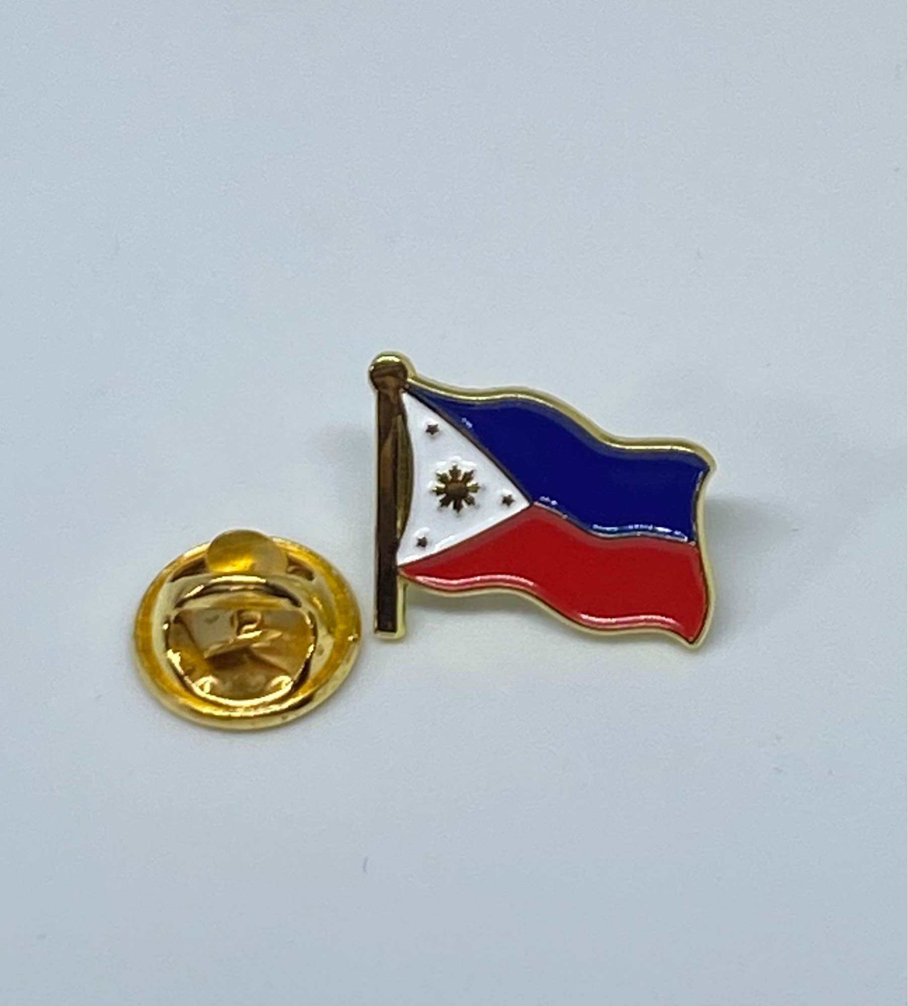 PHILIPPINE FLAG COLLAR PIN | PINOY PRIDE | Lazada PH