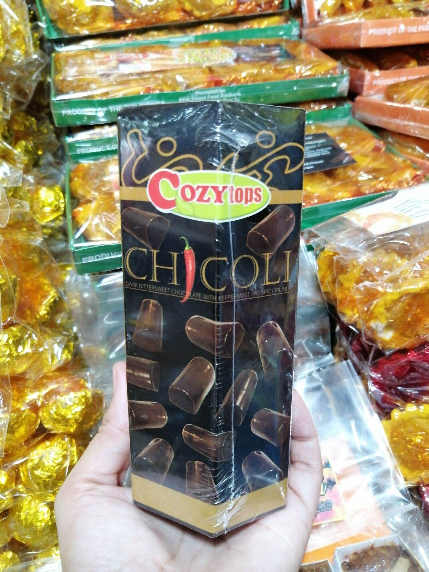 💚BICOL'S CHICOLI chocolate flavor with pili nuts 🍫 | Lazada PH