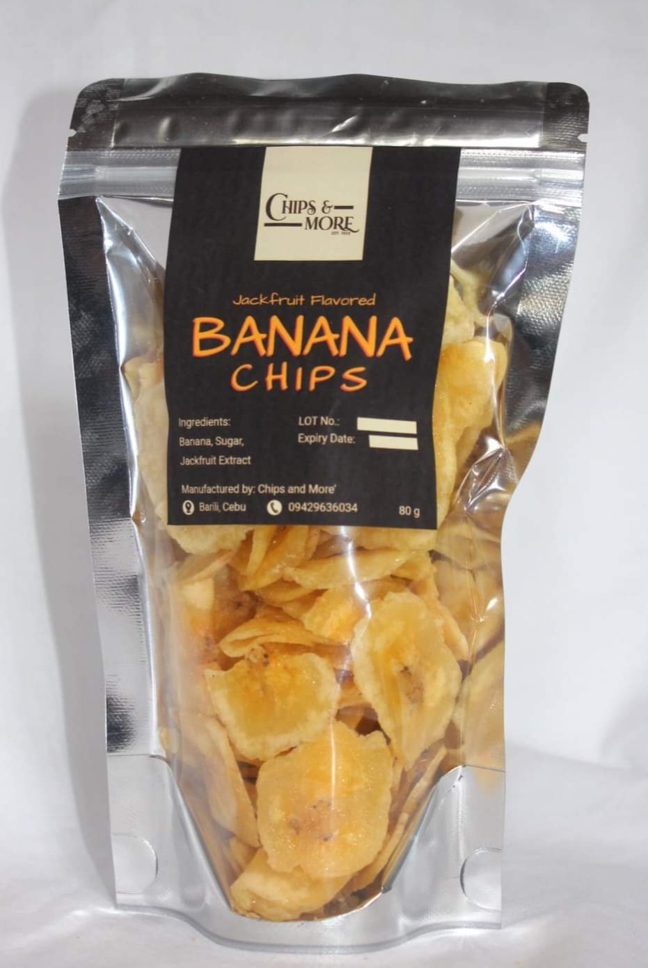 BANANA CHIPS 80 grams Chips&More Cebu's Delicacies | Lazada PH
