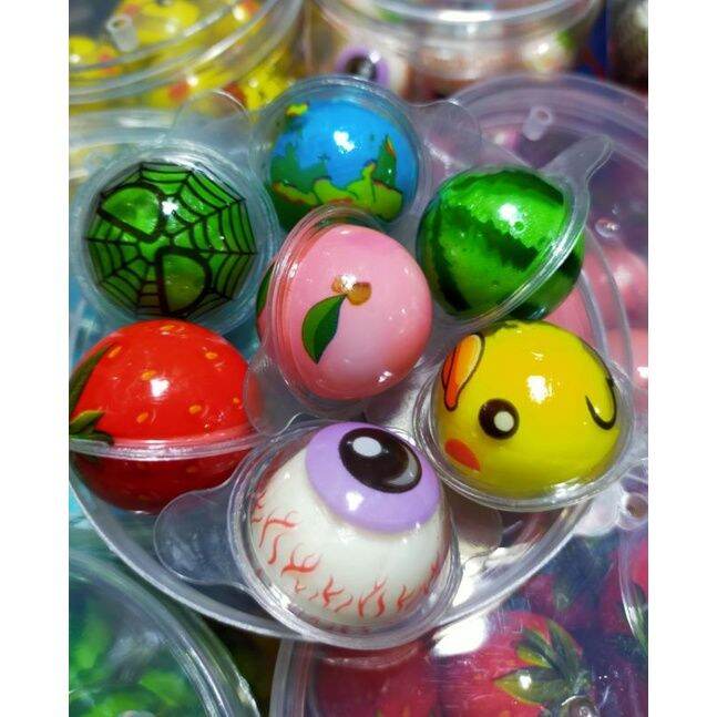 10 Pieces Fruit Jam Gummy - earth gummy, assorted gummy, soccer gummy ...