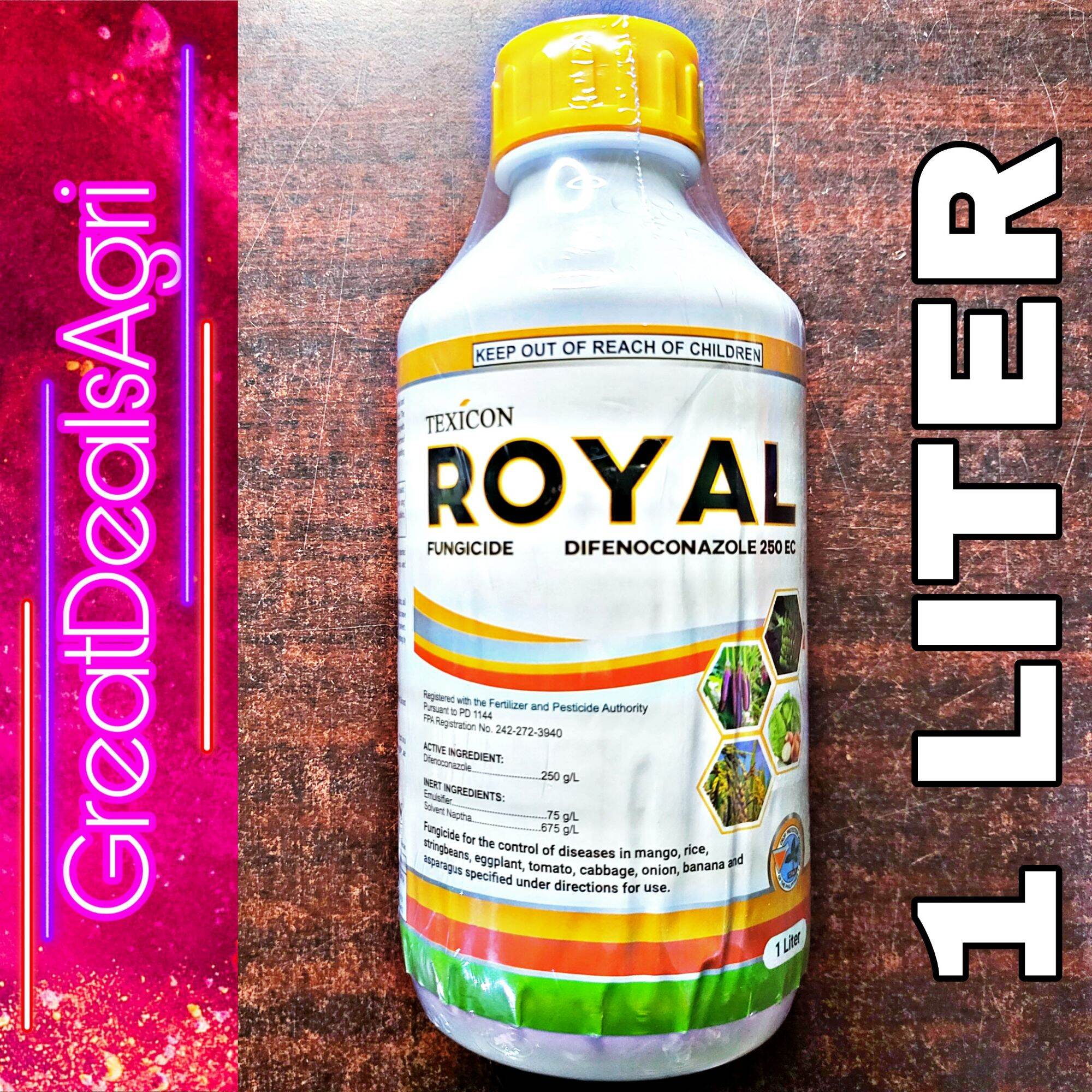 ROYAL 250 EC DIFENOCONAZOLE FUNGICIDE LIKE SCORE (1 LITER) TEXICON ...