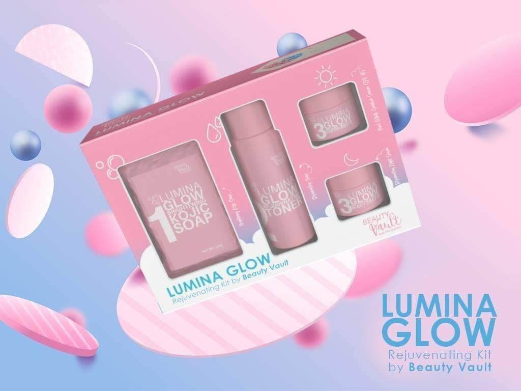 Lumina Glow Rejuvinating Kit and Maintenance Kit by Beauty Vault ...