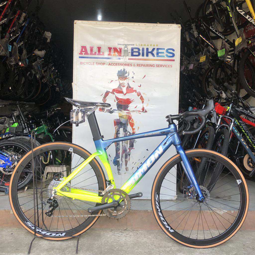 Simon Elite Aero Road Bikes 2x8Speed With Freebies | Lazada PH