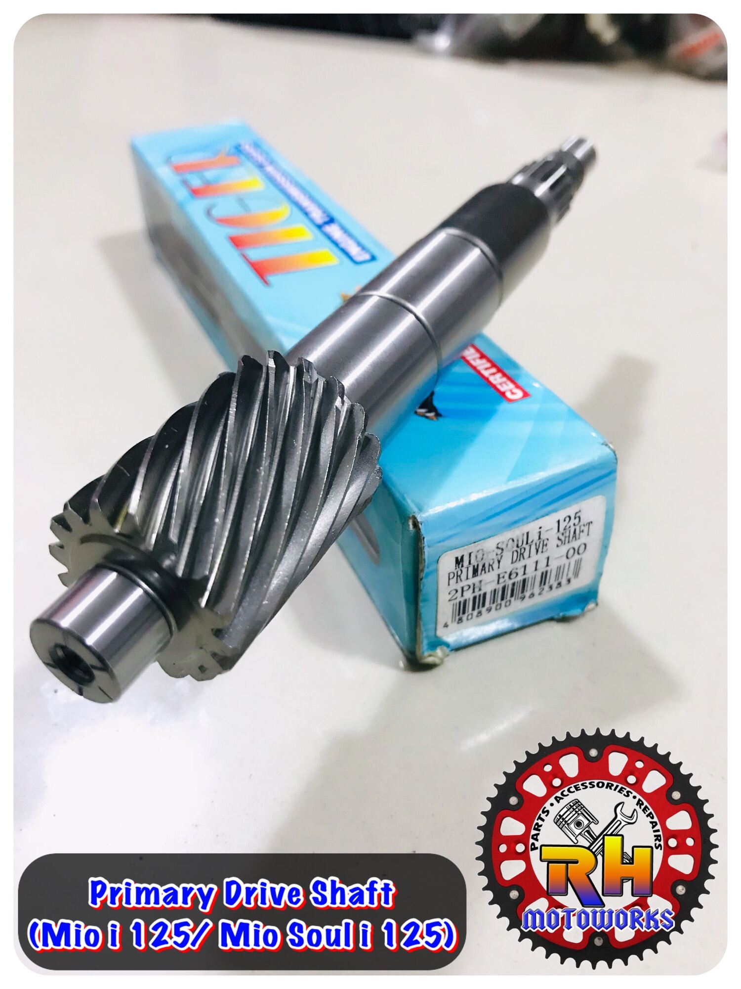Primary Drive Shaft for Mio i 125/ Mio Soul i 125 (2PH-E61111-00 ...
