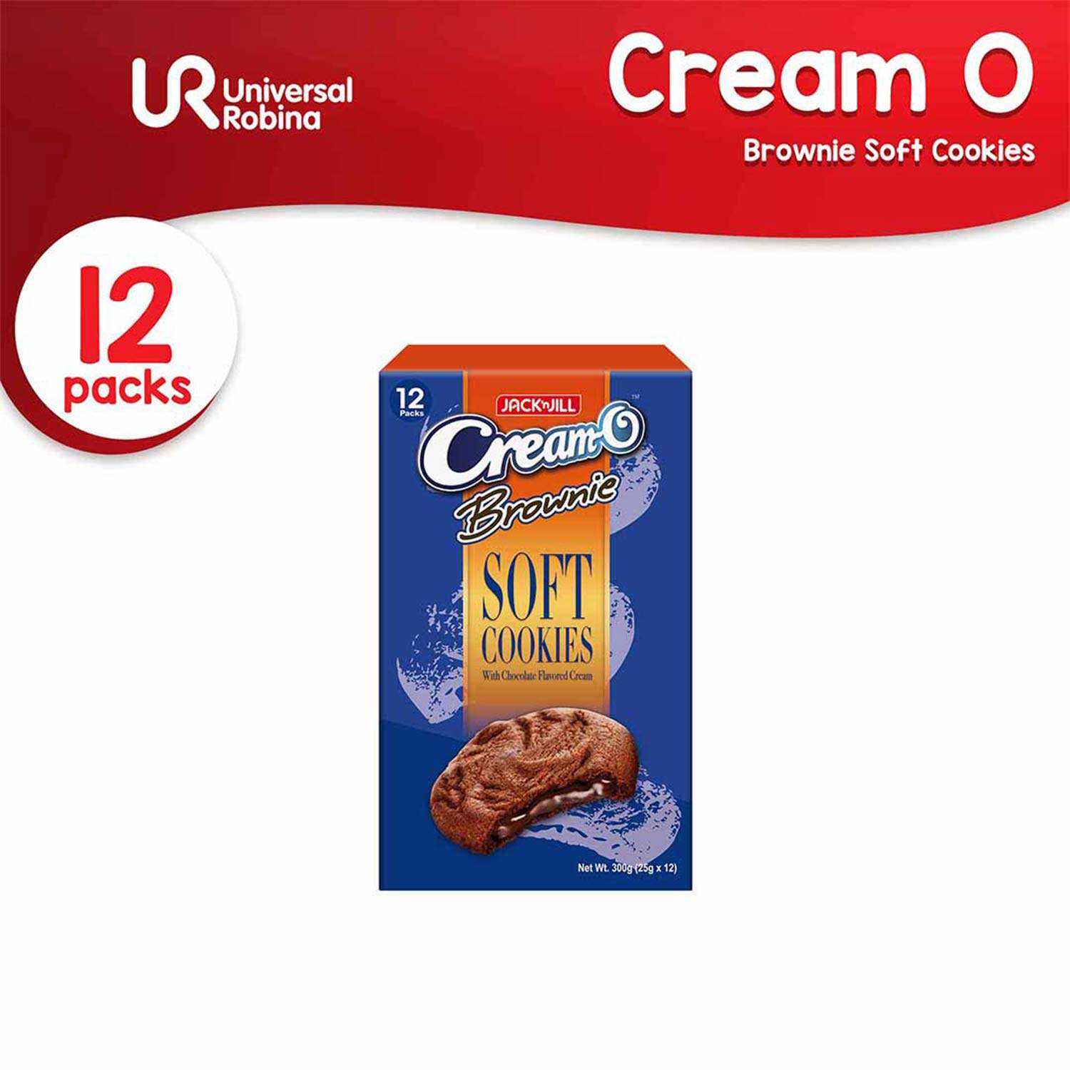Cream-O Brownie Soft Cookies (25g x 12) | Lazada PH