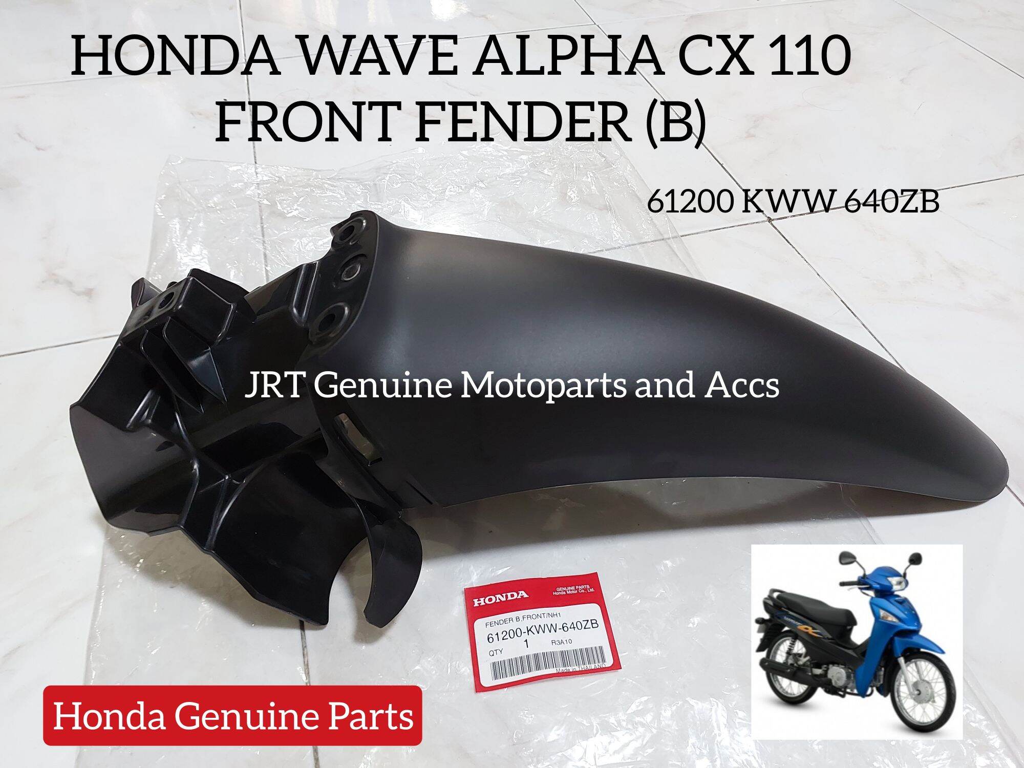 Honda Wave Alpha CX 110 Front Fender B | Lazada PH