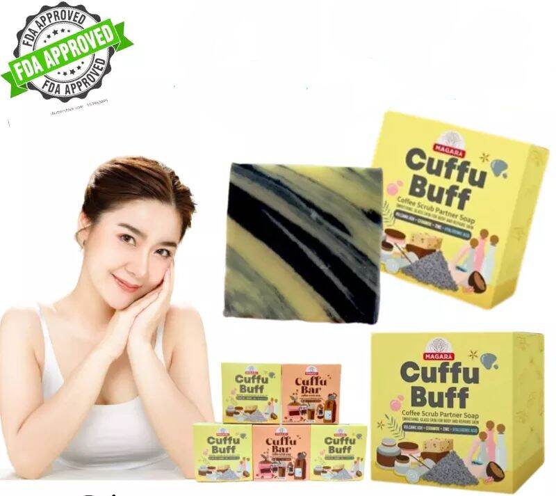 Cuffu Bar And Cuffu Buff Original bar soap | Lazada PH