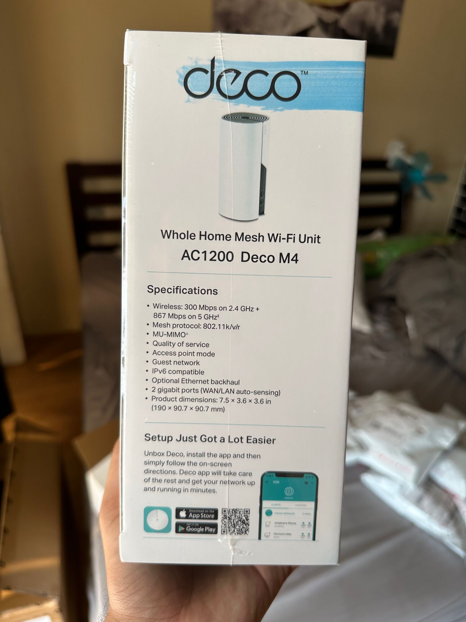 TP-Link Deco M4 1Pack Whole Home Mesh Wi-Fi System | Lazada PH