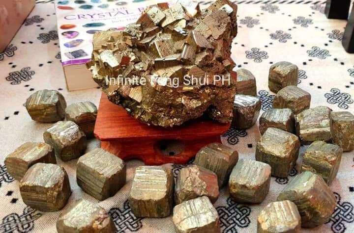 Pyrite stone (from Infinite Feng Shui PH) | Lazada PH