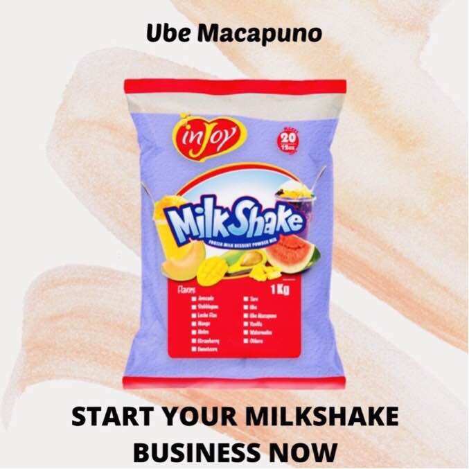 Ube Macapuno Milkshake 1kg Injoy | Lazada PH