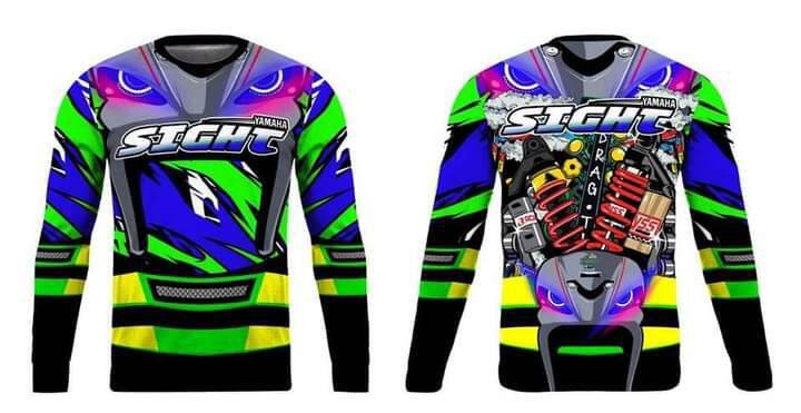 YAMAHA SIGHT DRIFIT RIDER'S LONGSLEEVE FULL SUBLIMATION | Lazada PH